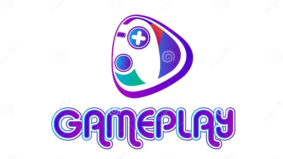 Game-play Logo Design Vector Stock Vector - Illustration of colorful ...