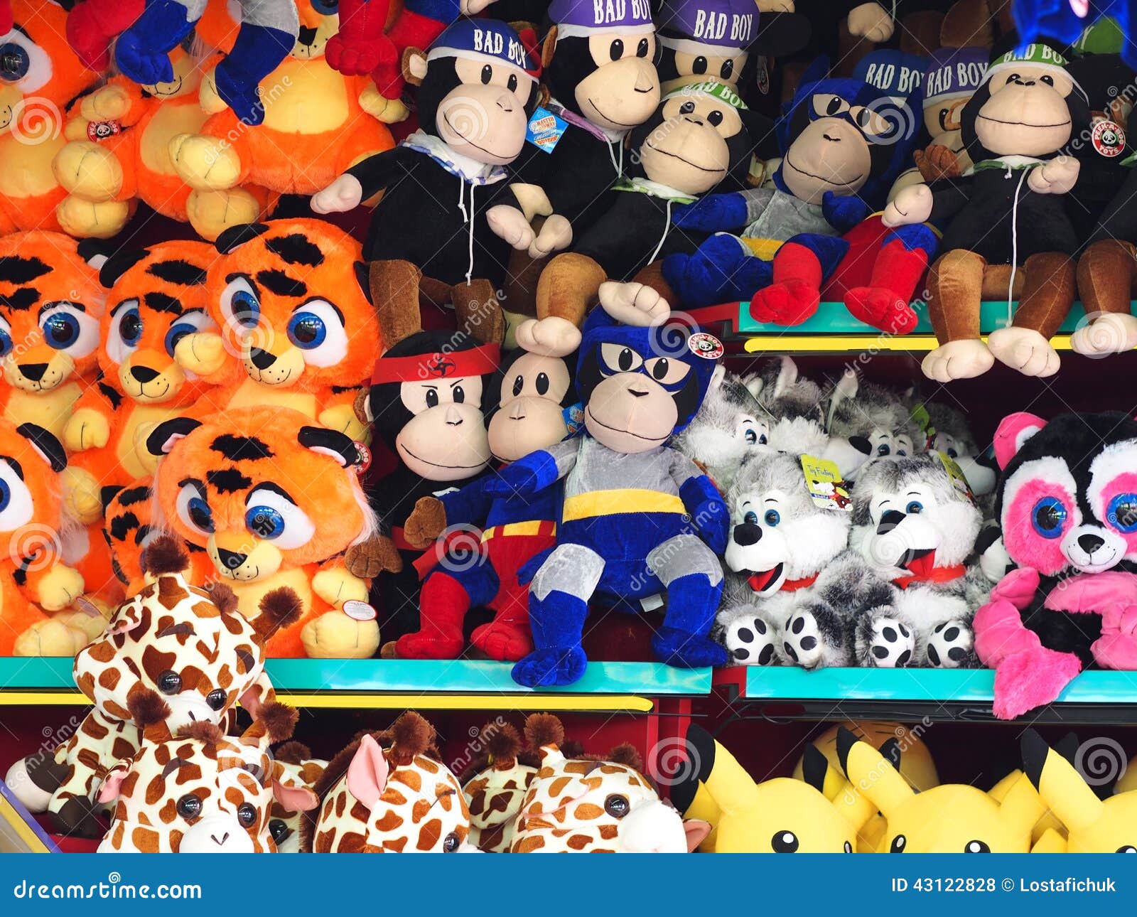 Game Prizes at Game Booth editorial stock photo. Image of games - 43122828