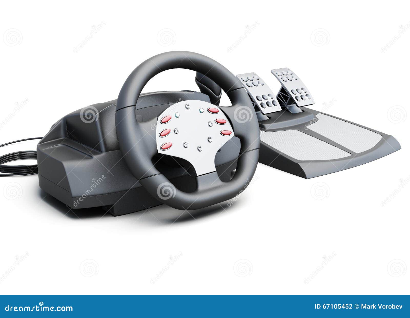 Game Racing Simulator Vector Cartoon Illustration. | CartoonDealer.com ...