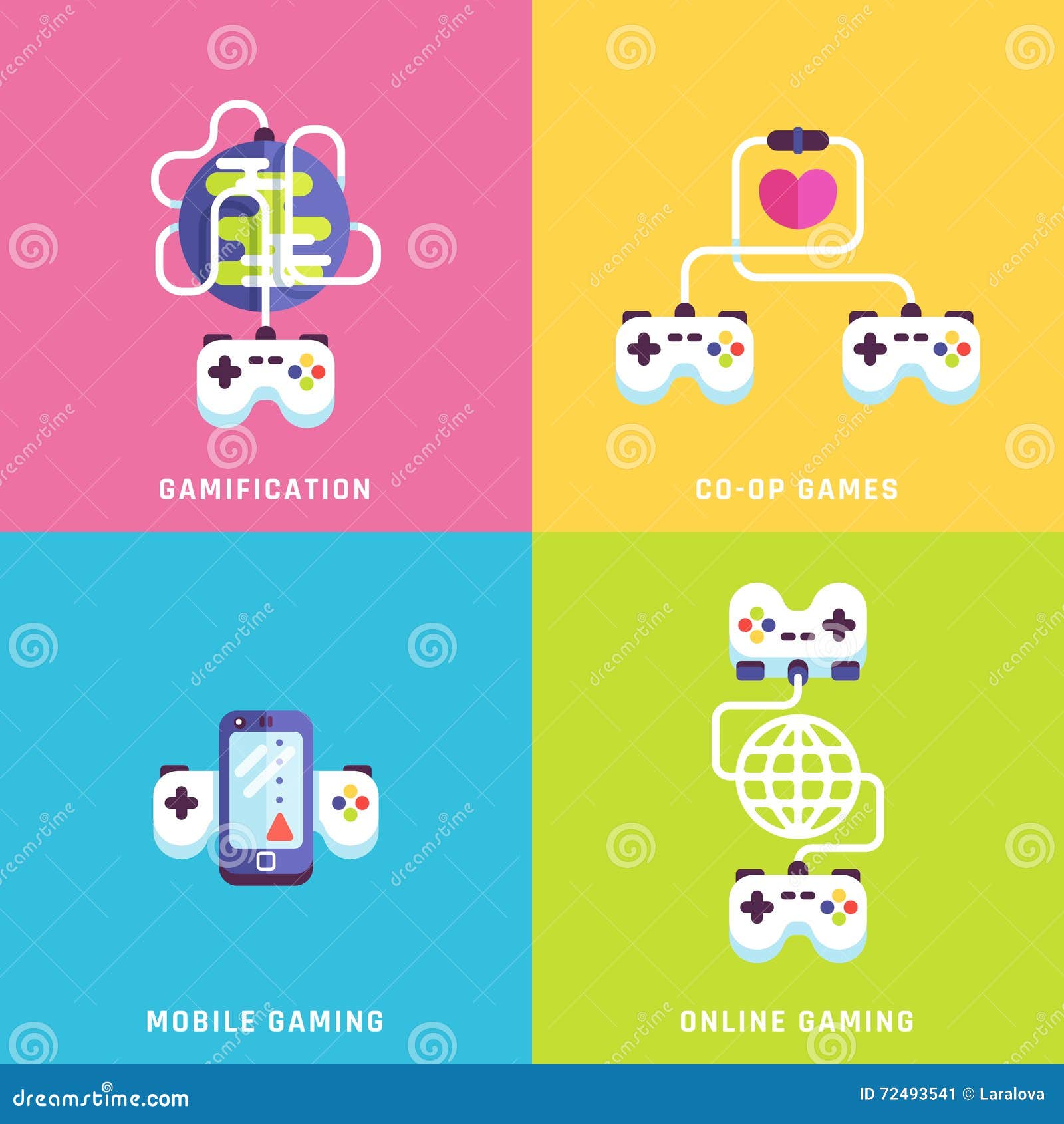 Game Related Concepts Part 1 Stock Illustrations – 2 Game Related ...