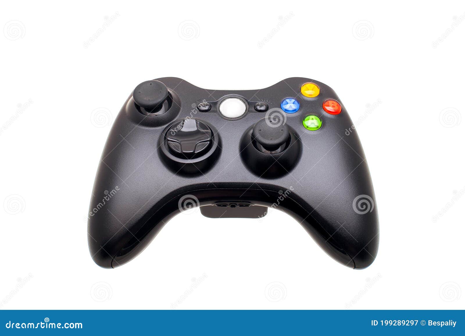 Game Remote Gamepad with Buttons and Analog Control. Editorial ...