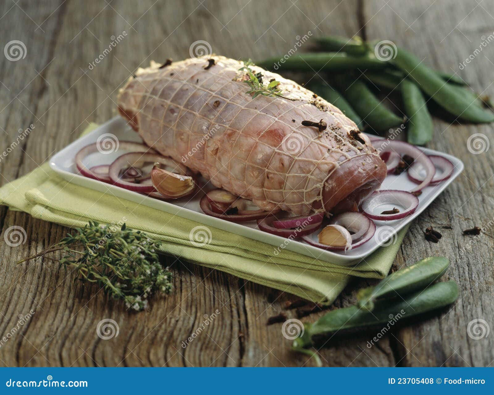 Game roast before cooking stock photo. Image of meat - 23705408