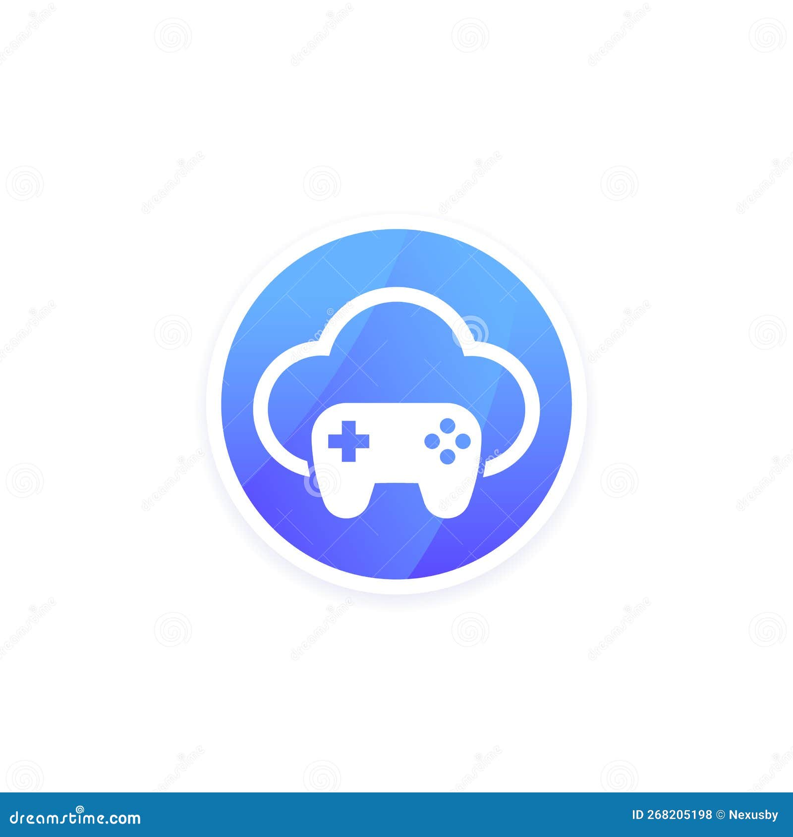 Game server icon for web stock vector. Illustration of remote - 268205198