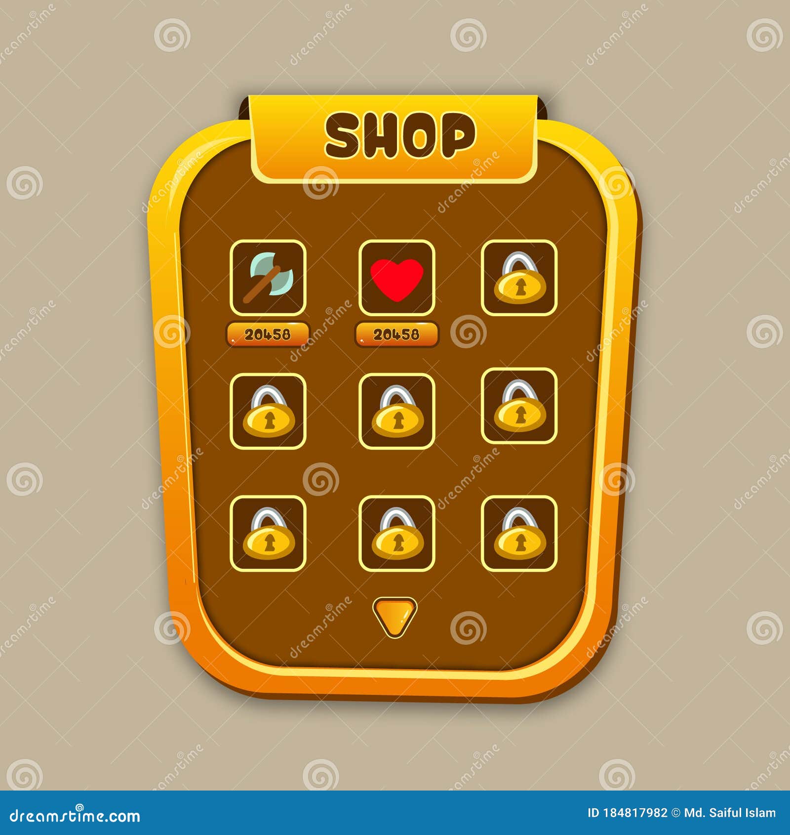 Game Shop Ui Vector Elements Design Stock Illustration - Illustration ... Game Shop Ui Vector Elements Design Stock Illustration - Illustration ...
