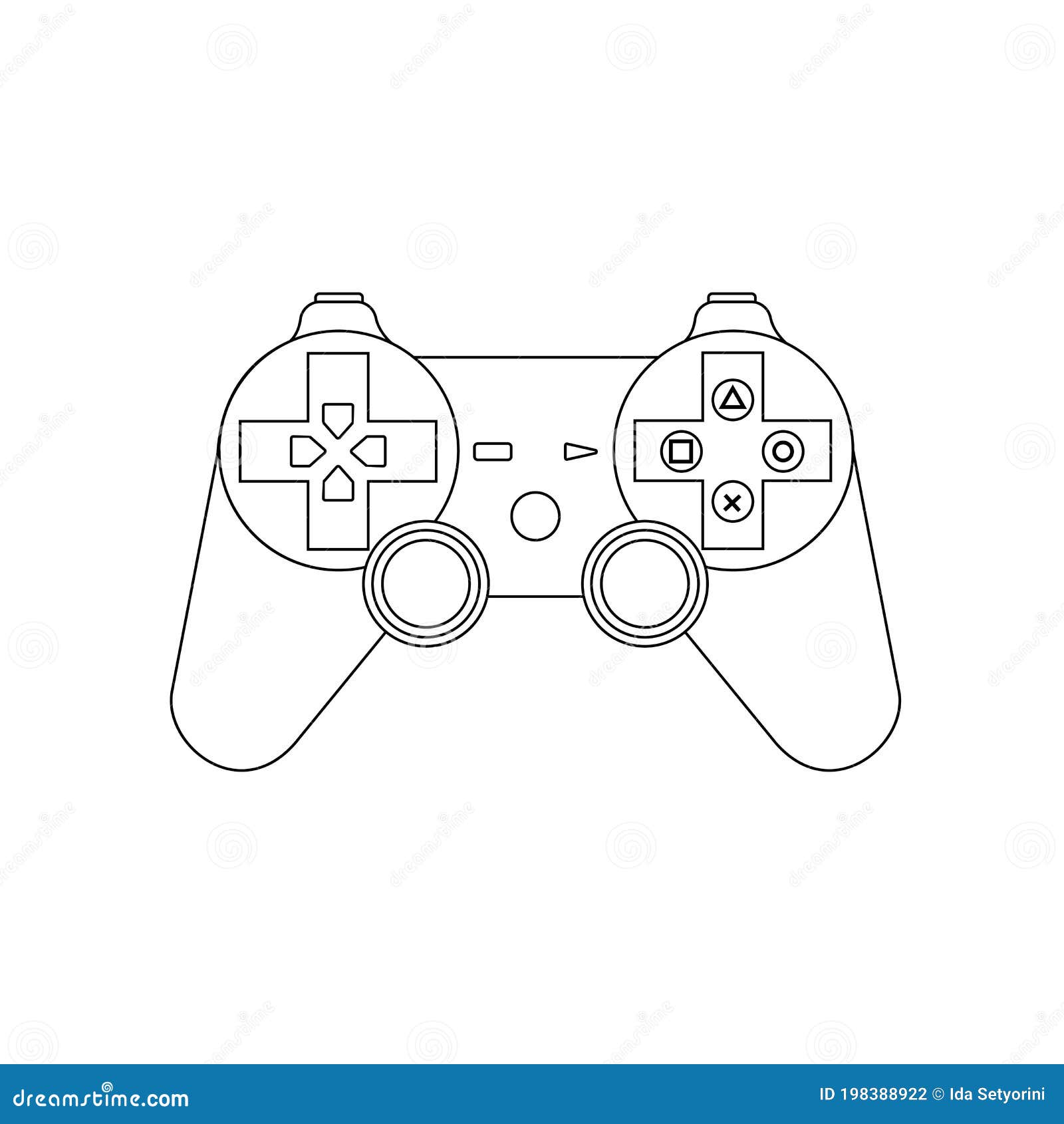 Game stick logo stock vector. Illustration of glyph - 198388922