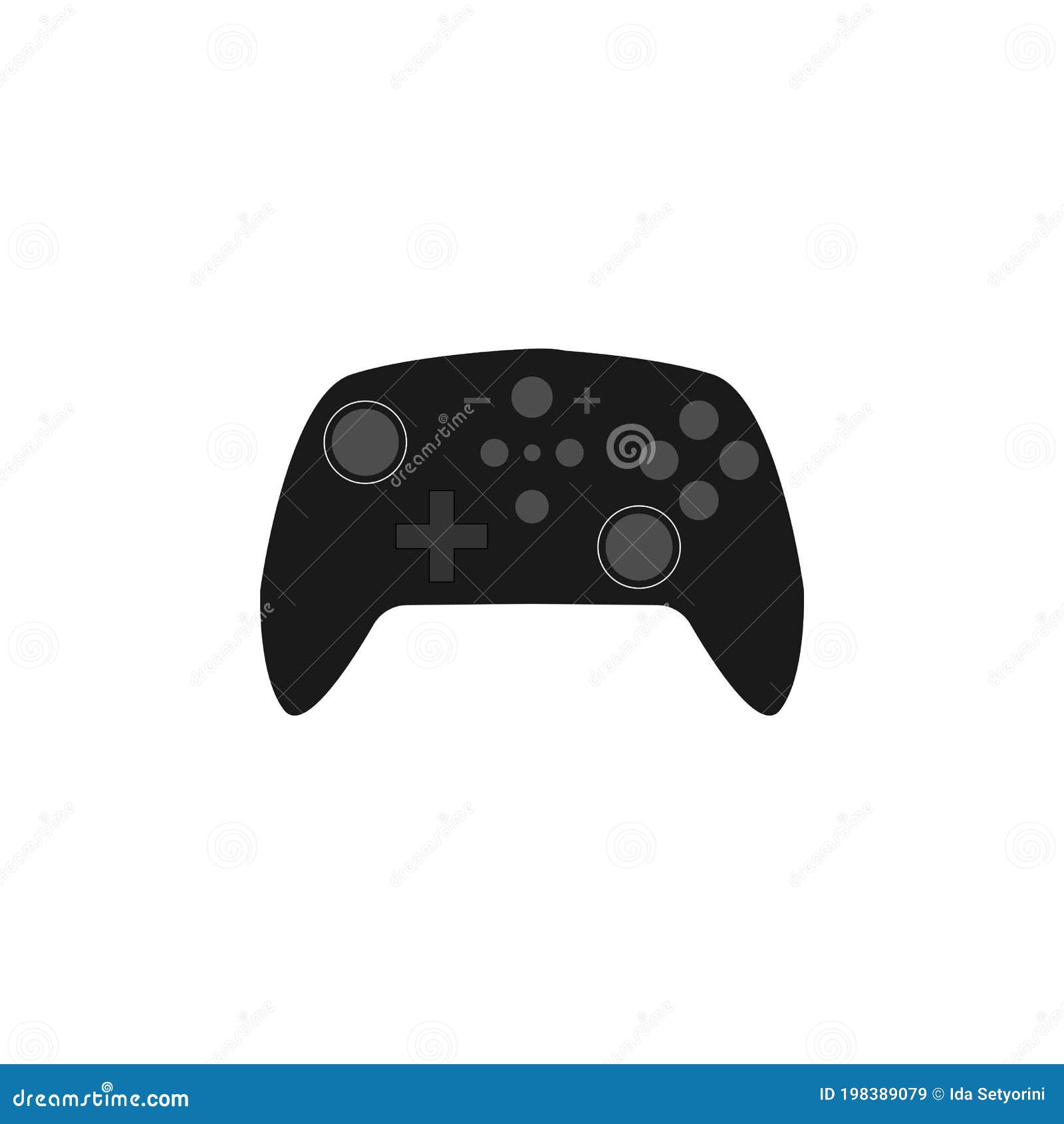 Game stick logo stock illustration. Illustration of outline - 198389079