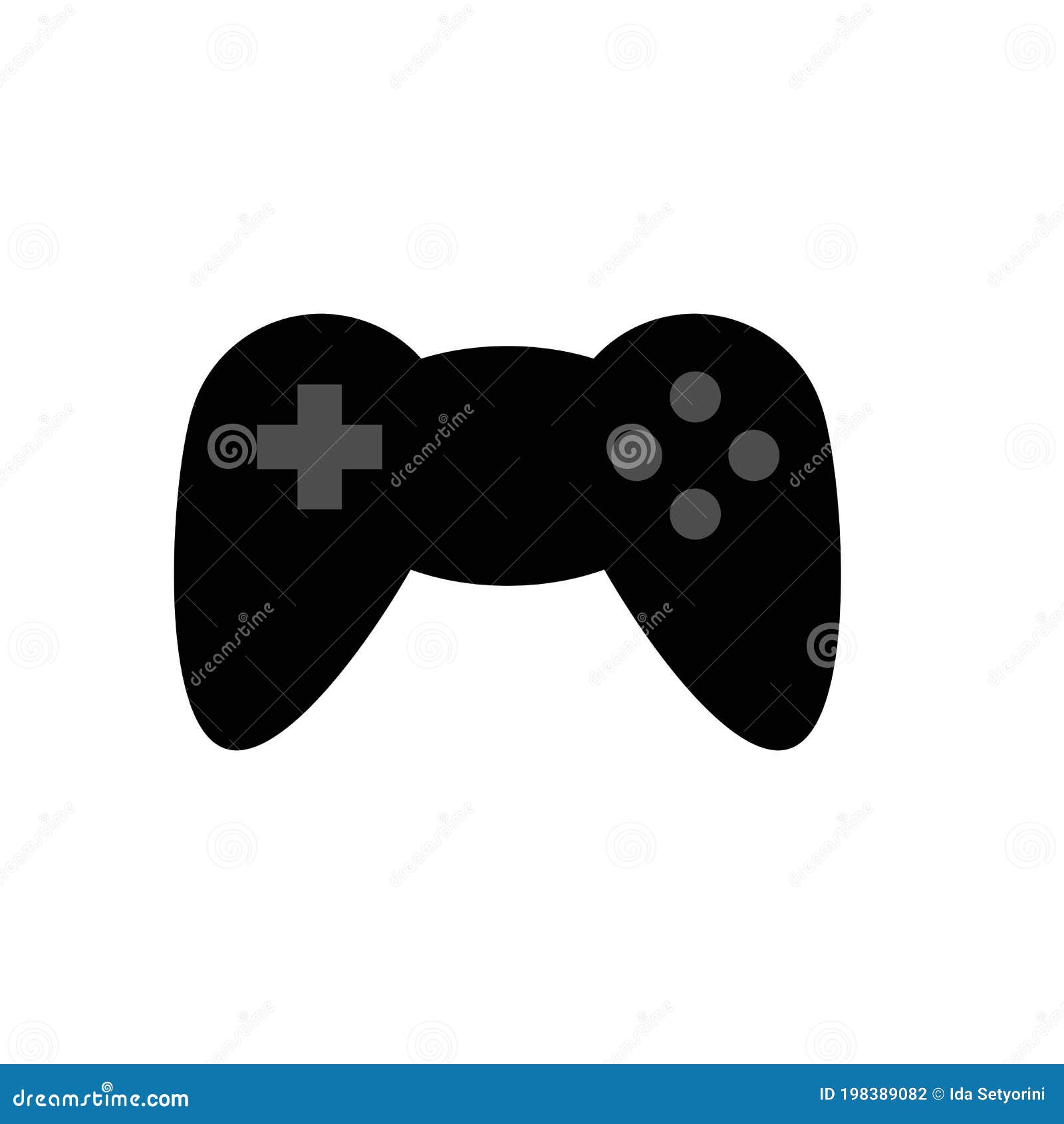 Game stick logo stock illustration. Illustration of arcade - 198389082