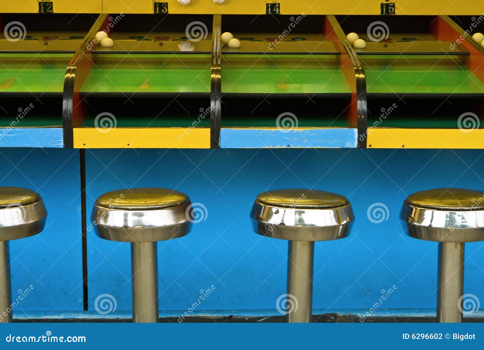 Game stools stock photo. Image of entertainment, park - 6296602