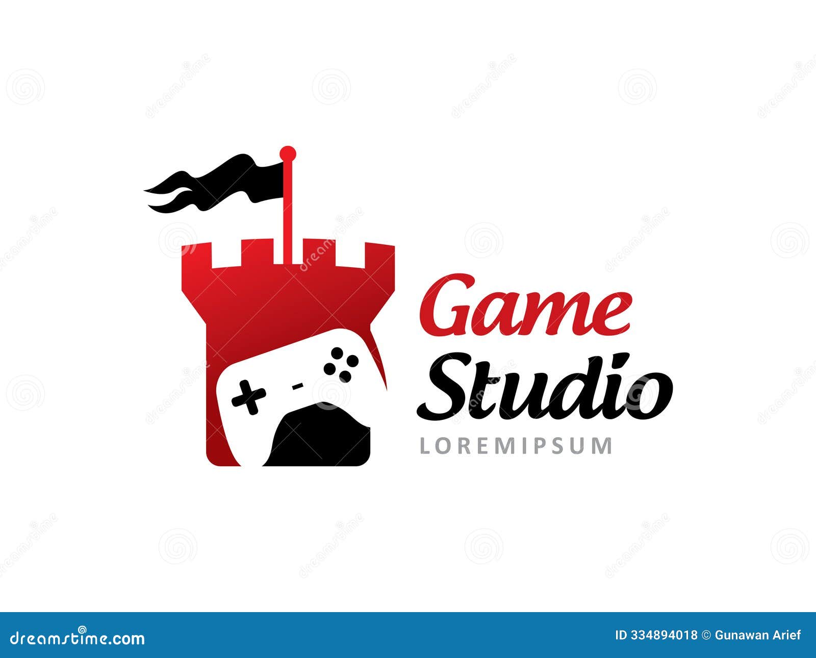 Game Studio Logo Symbol or Icon Template Stock Illustration ...