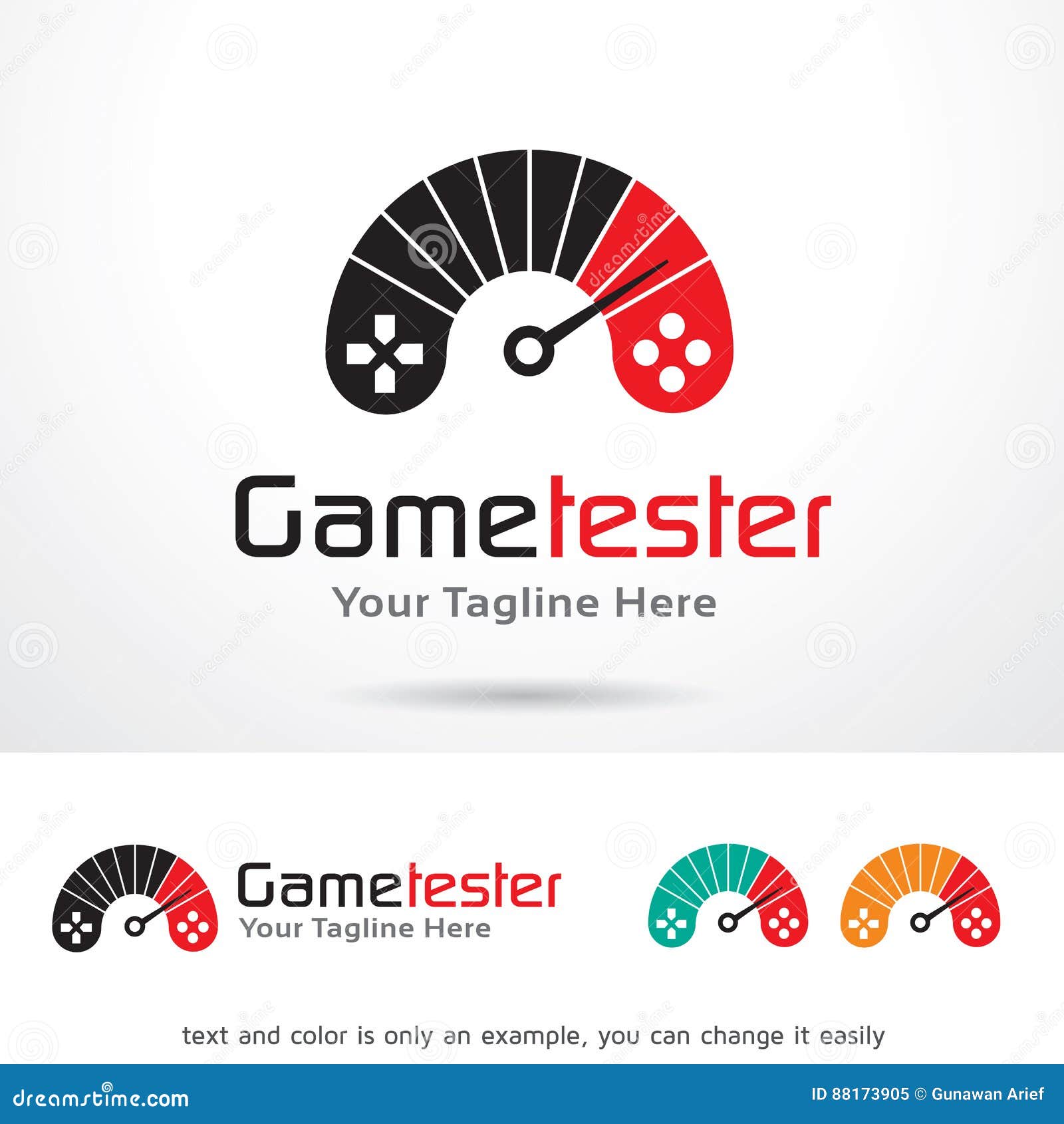 Game Tester Logo Template Design Vector Stock Vector - Illustration of ...