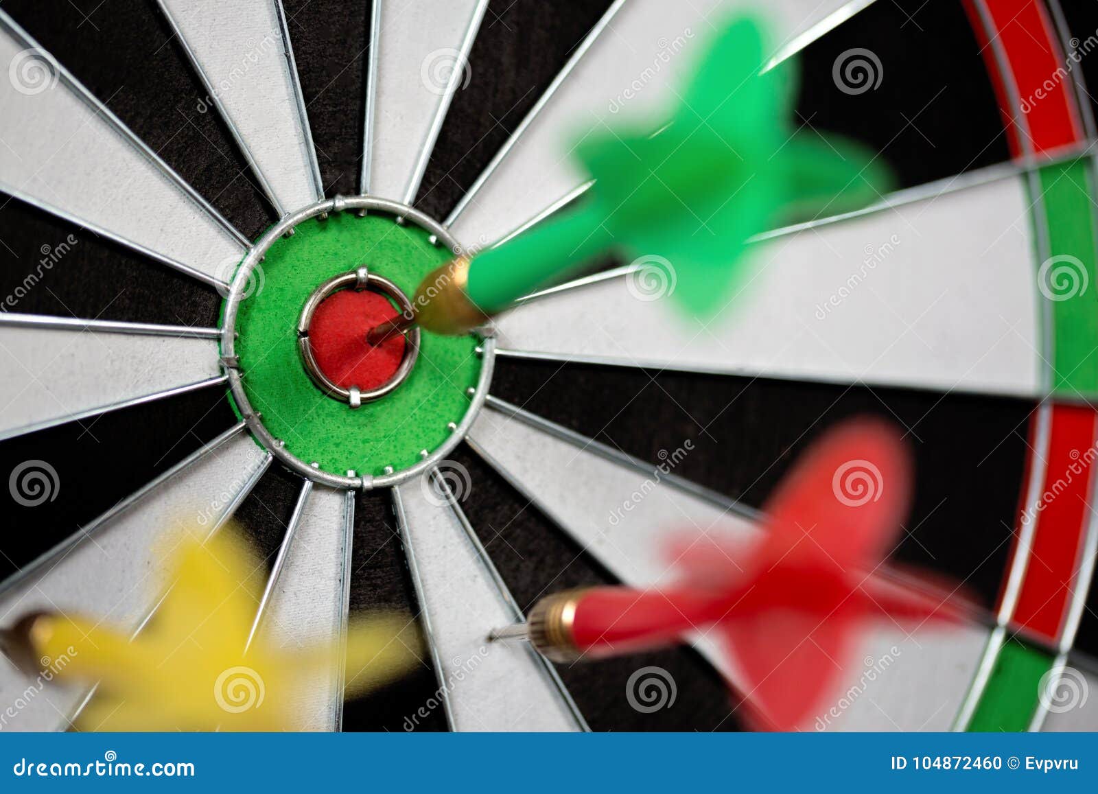 Game Throwing Darts at the Target Stock Photo - Image of hobby ...