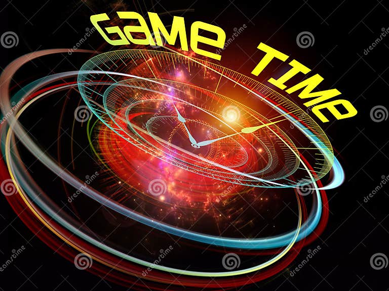 Game Time stock illustration. Illustration of instant - 21407743