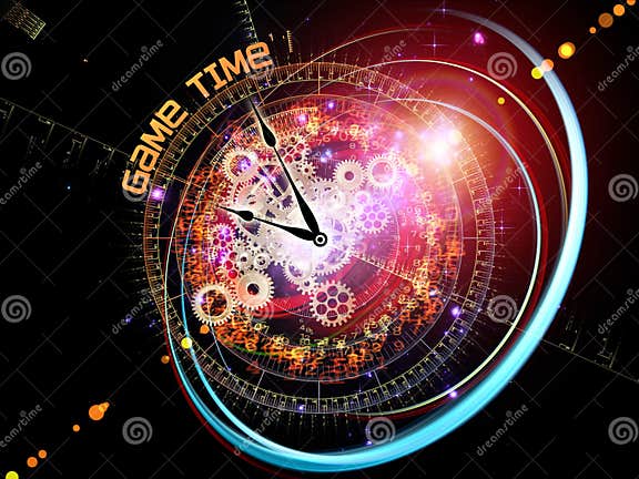 Game Time stock illustration. Illustration of blue, background - 21514036