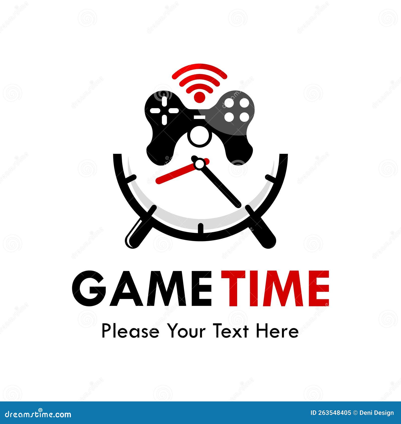 Game time stock vector. Illustration of drawing, digital - 263548405