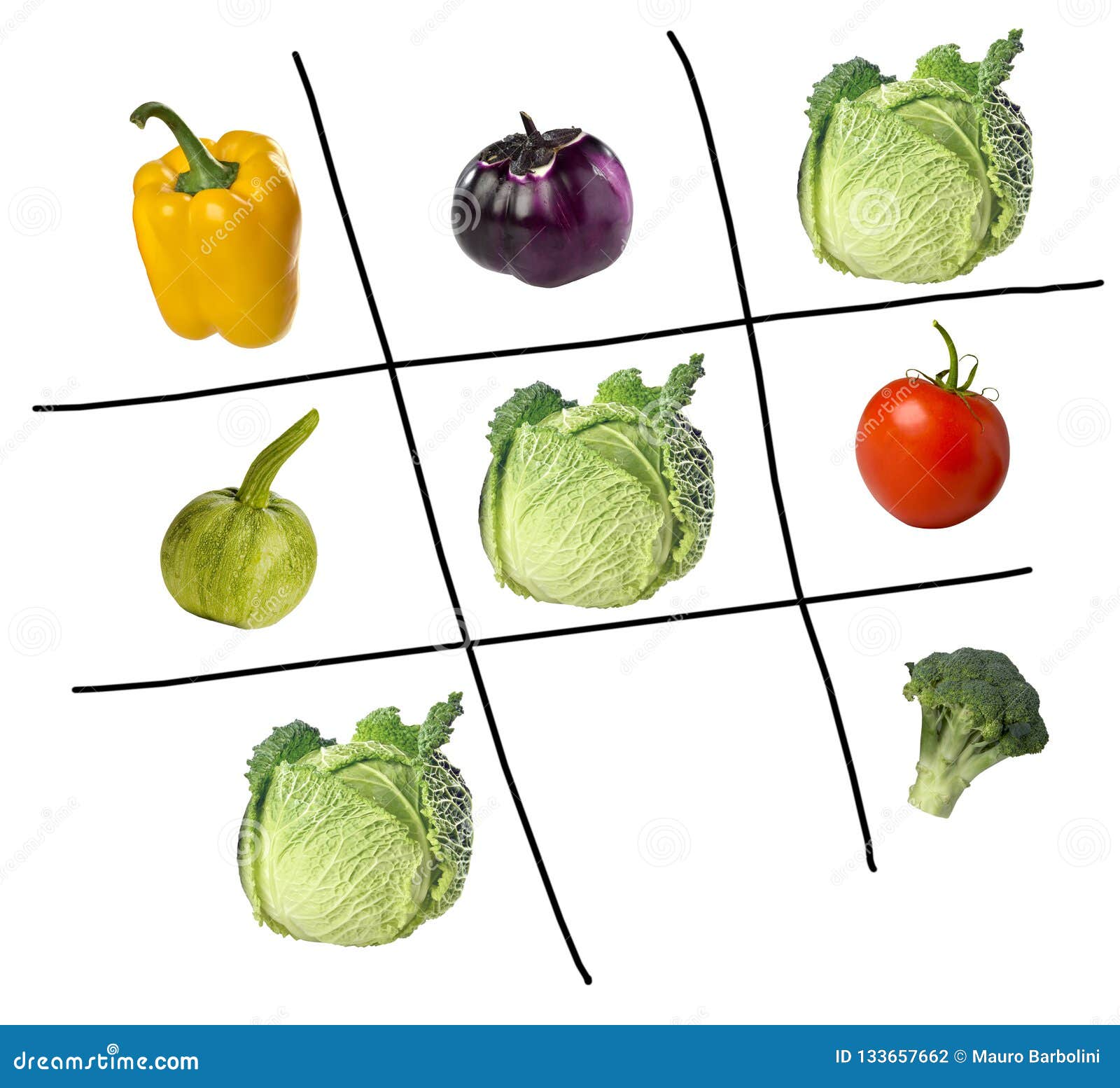 Game of Tris with Vegetables Stock Photo - Image of vegetable ...