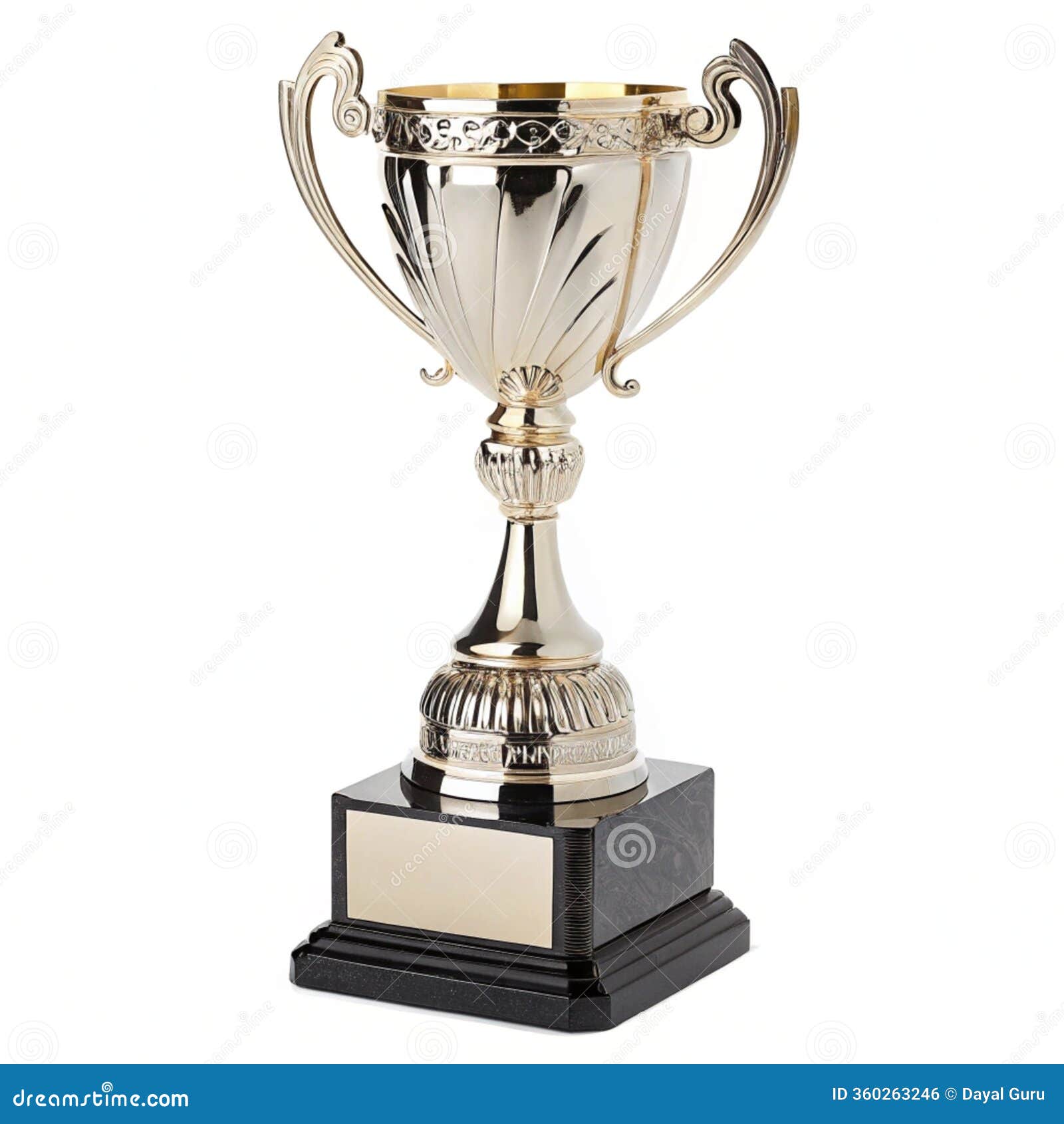 Game Trophy Isolated on Transparent Background Stock Illustration ...