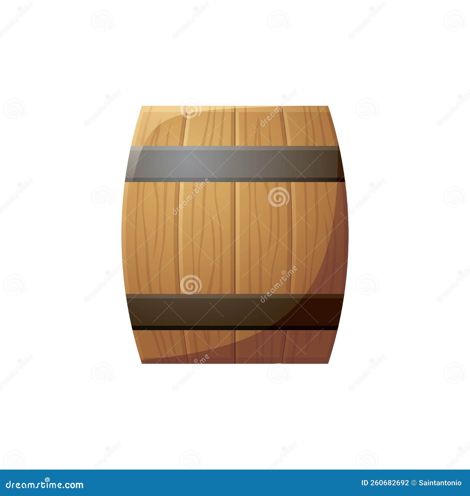 Game UI Asset. Gaming User Interface Barrel Icon Stock Vector ...