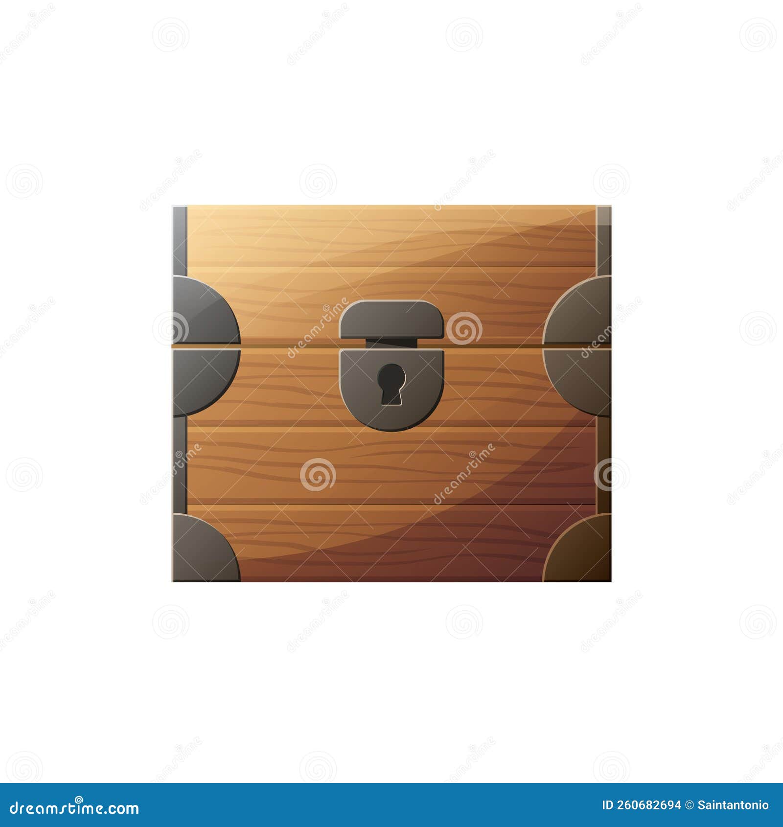 Game UI Asset. Gaming User Interface Chest Icon Stock Vector ...
