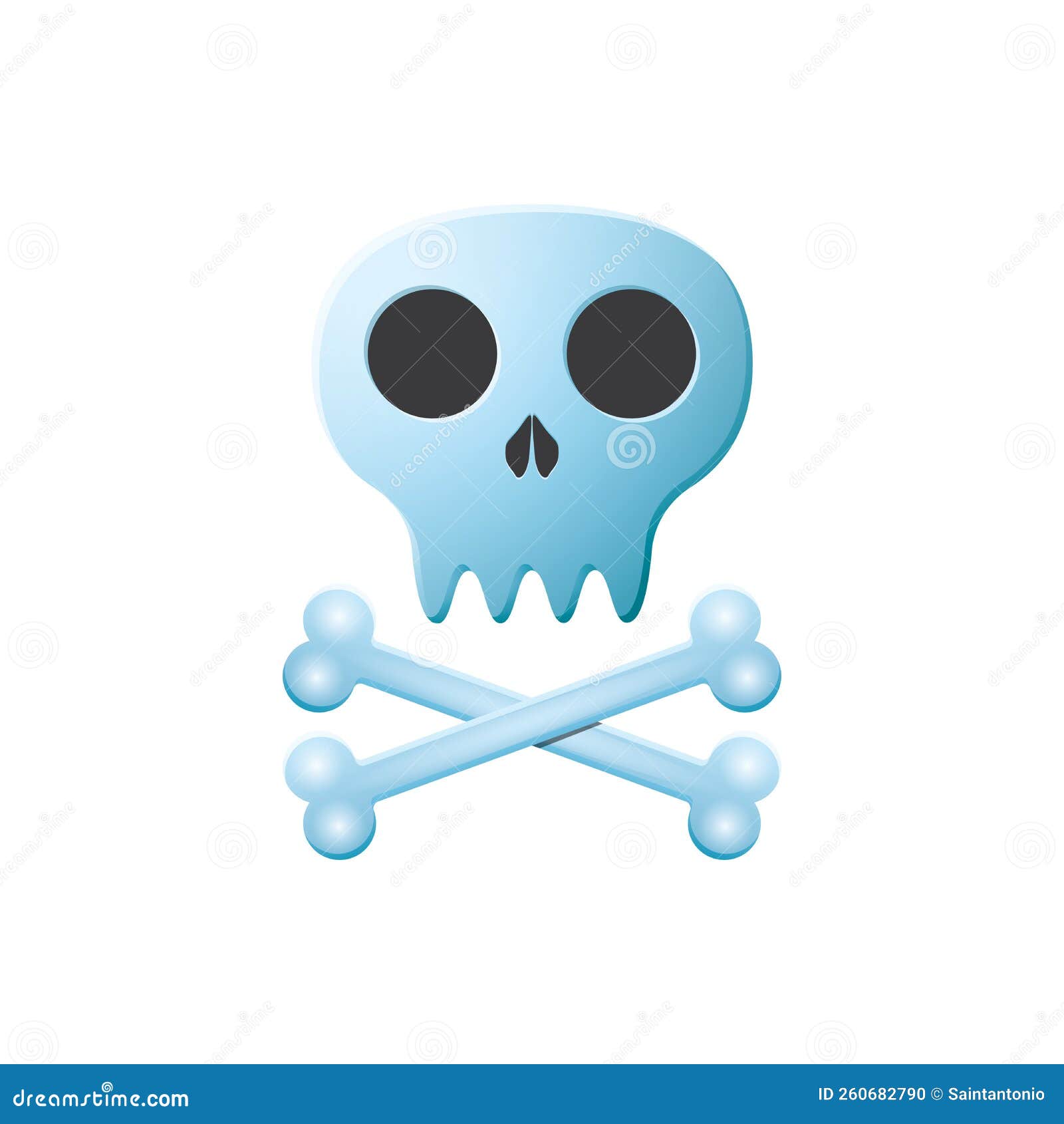 Game UI Asset. Gaming User Interface Skull Icon Stock Vector ...