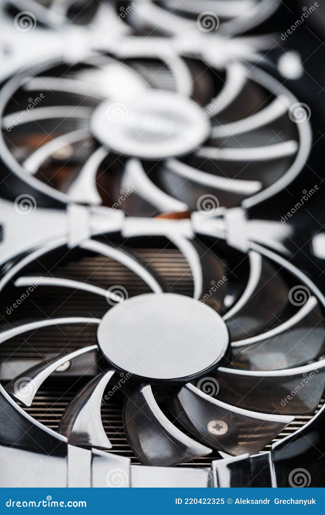 A Video Card with Three Fans is Hardly a Powerful Cooling System. Stock ...