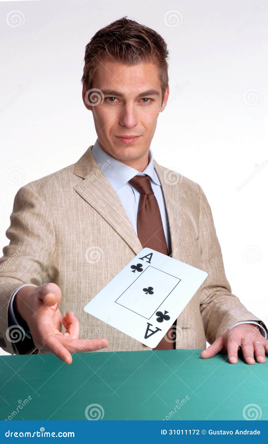 The game. stock photo. Image of male, card, games, green - 31011172