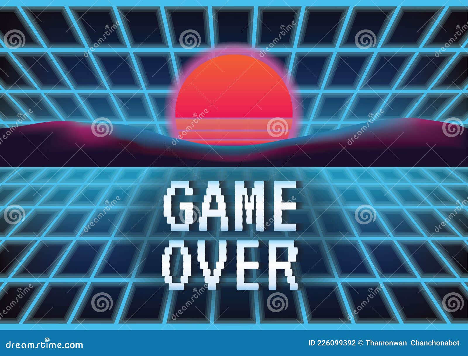 Game zone game icon stock vector. Illustration of retro - 226099392