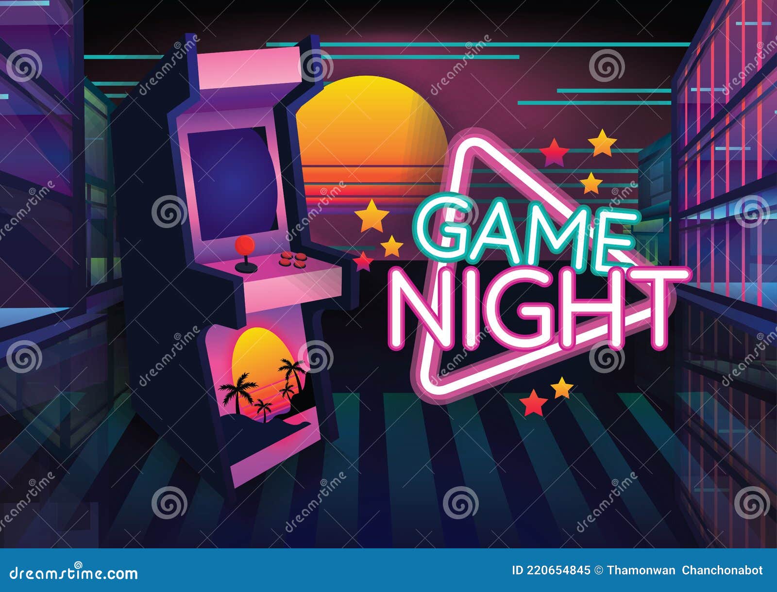 Game Zone Game Icon Background Vector Stock Vector - Illustration of ...