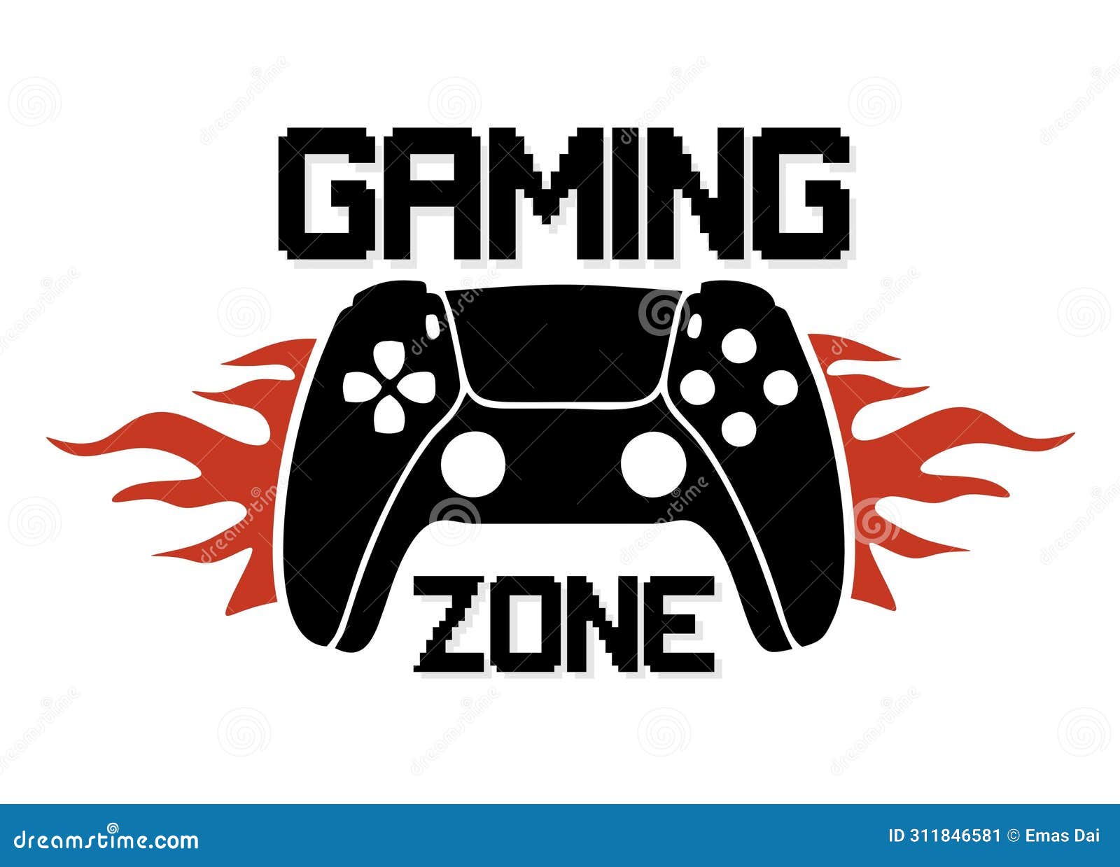 Game Zone Loading for Gamers Stock Illustration - Illustration of ...