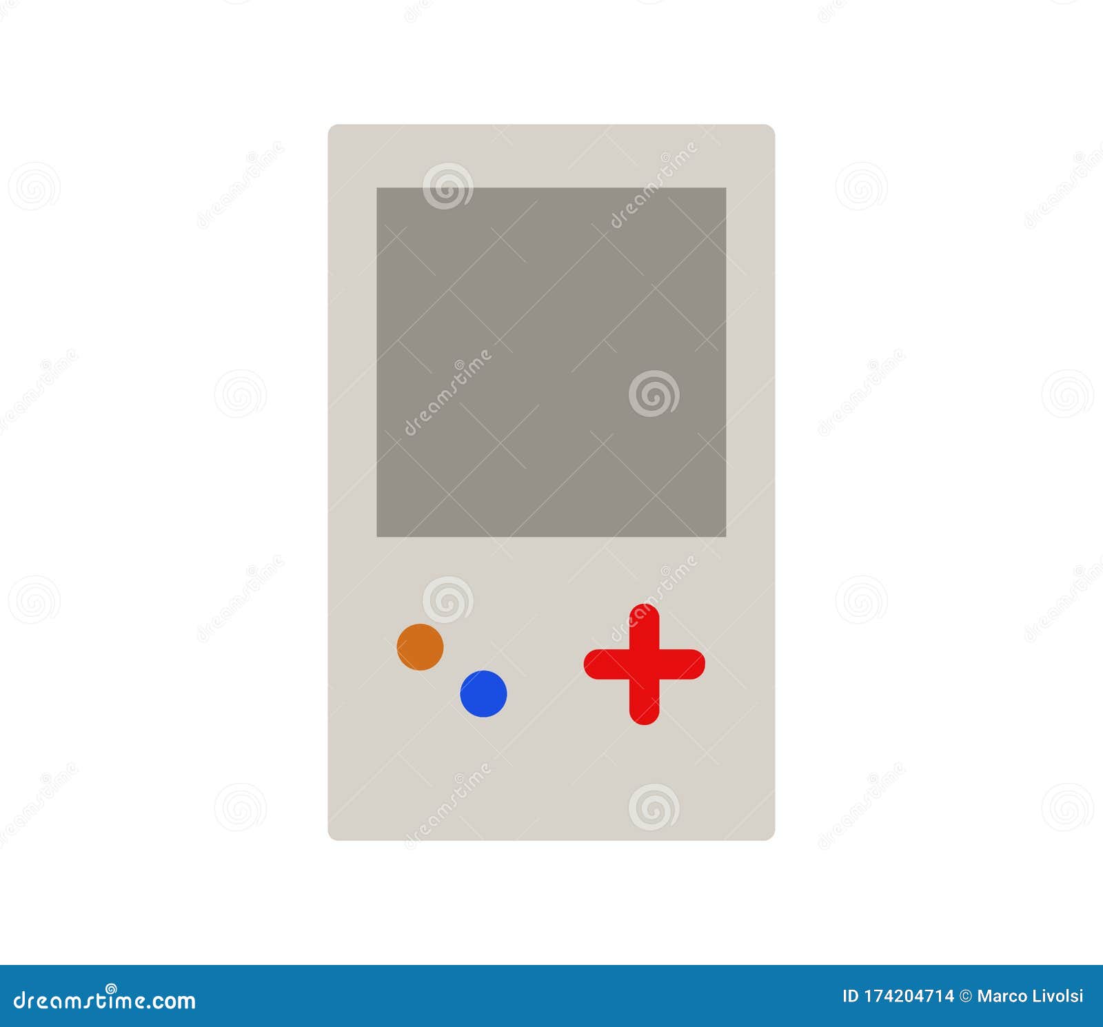 Gameboy Vector Icon Isolated On Transparent Background, Gameboy ...