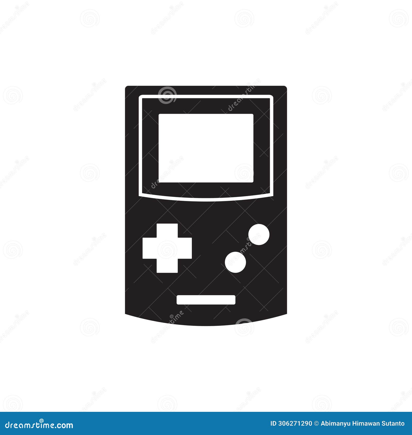 Gameboy Icon Vector | CartoonDealer.com #306271352