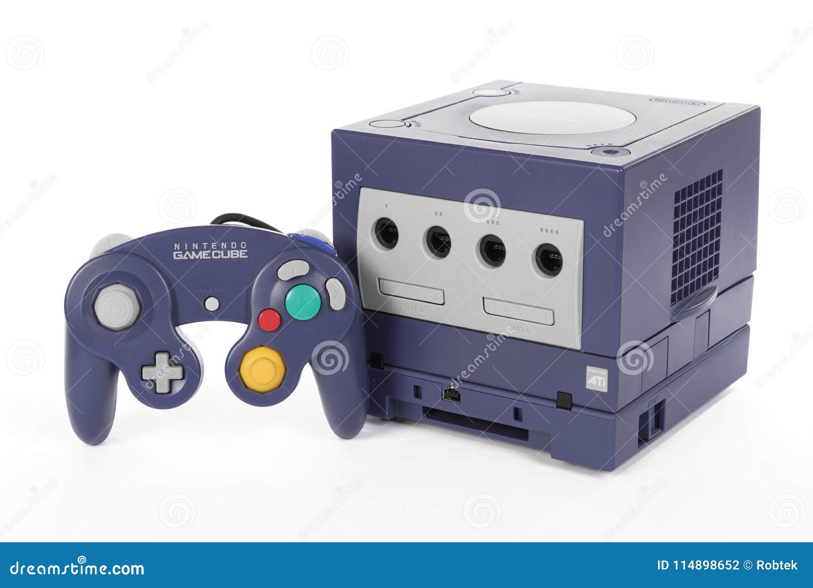 The GameCube Made by Nintendo Editorial Photography - Image of white ...