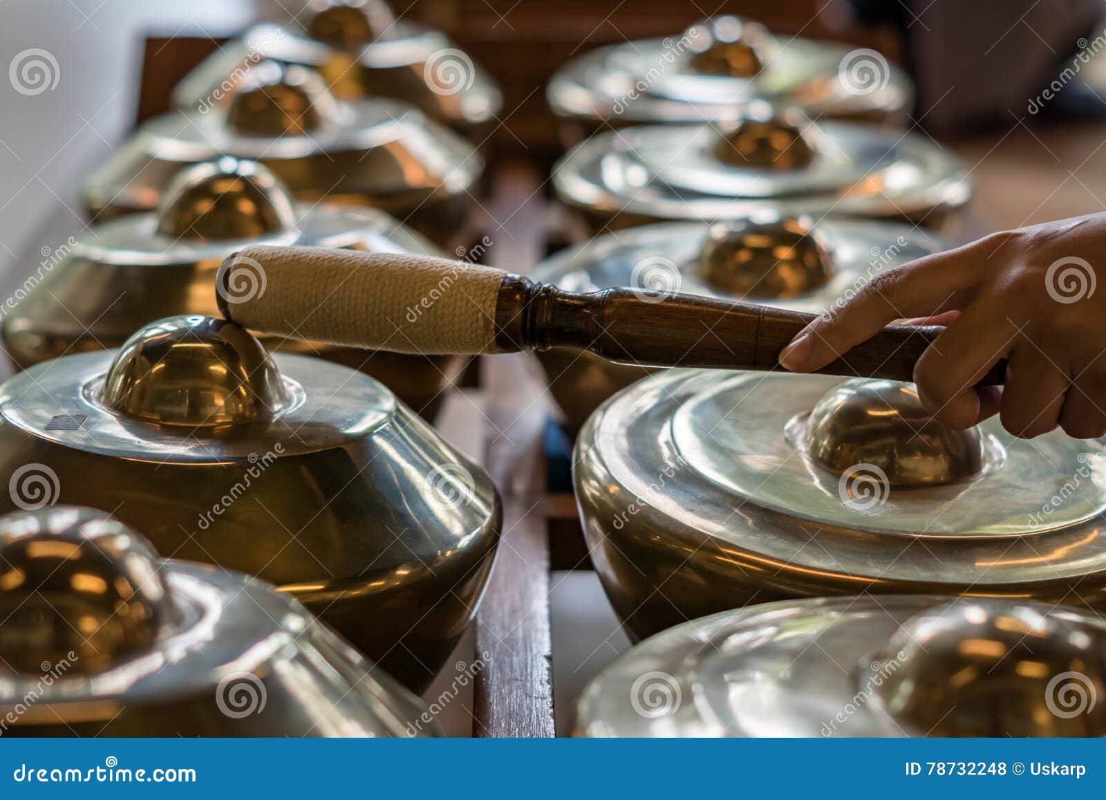 Gamelan, Traditional Balinese Percussive Music Instruments In Bali And ...