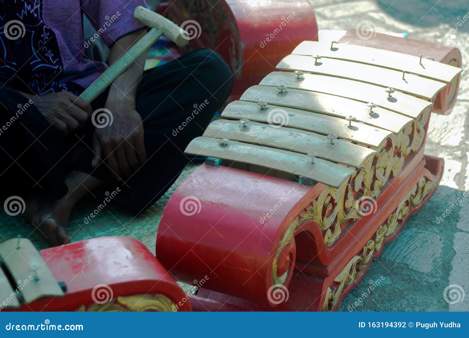 Gamelan is a Traditional Musical Instrument from Java Stock Photo ...
