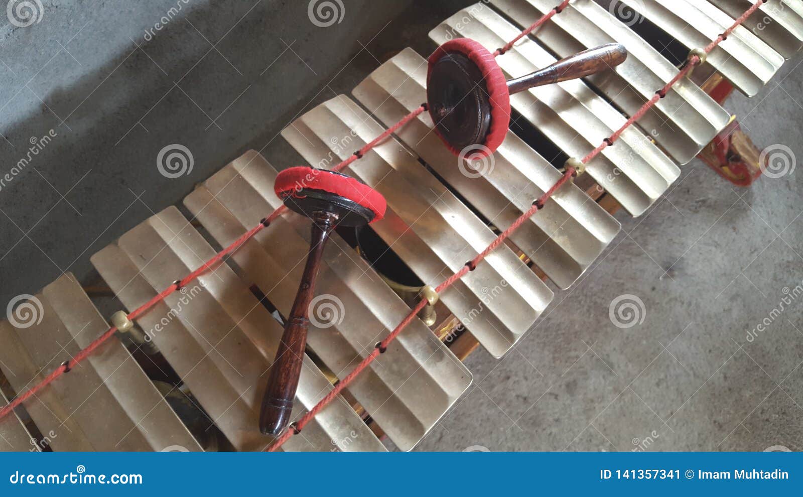 Gamelan, a Traditional Musical Instrument from Java Stock Image - Image ...