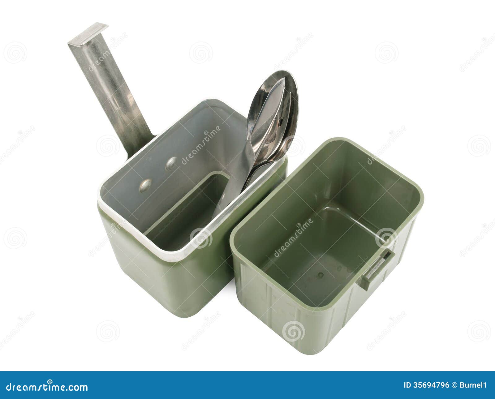 Gamelle militaire photo stock. Image du flacon, cantine - 35694796