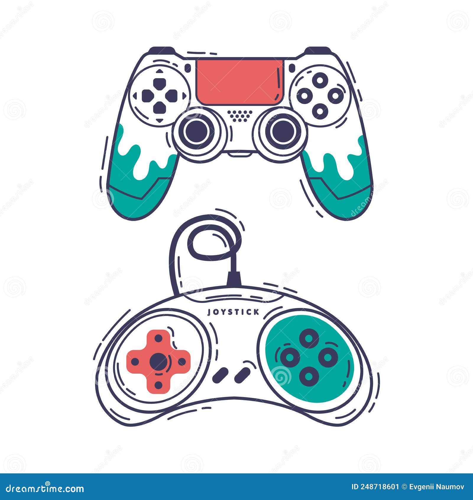 Gamepad As Game Controller and Input Device for Video Game Console ...