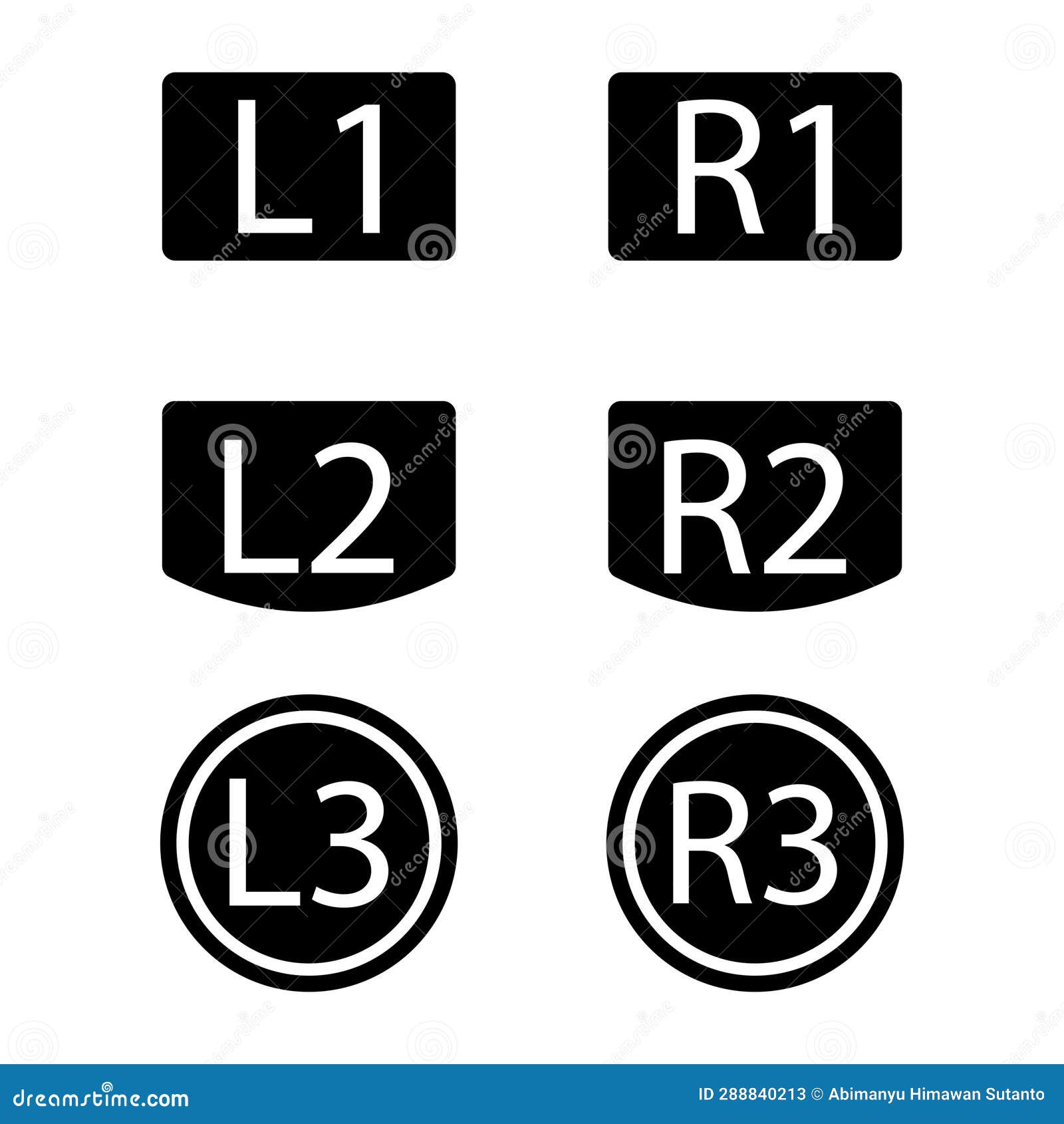 Gamepad button icon vector stock illustration. Illustration of shape ...