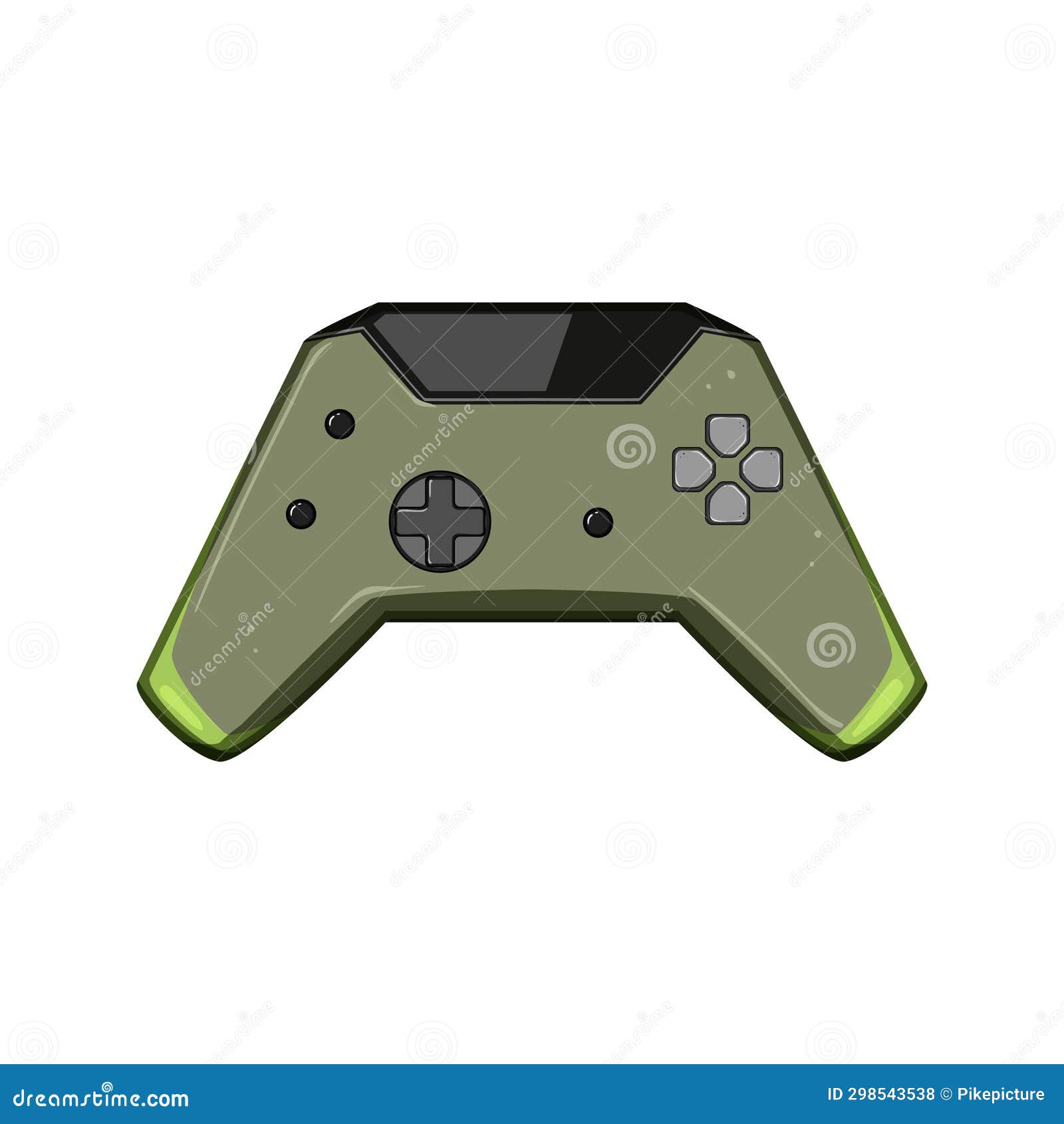 Gamepad Gamepad Cartoon Vector Illustration Stock Illustration ...