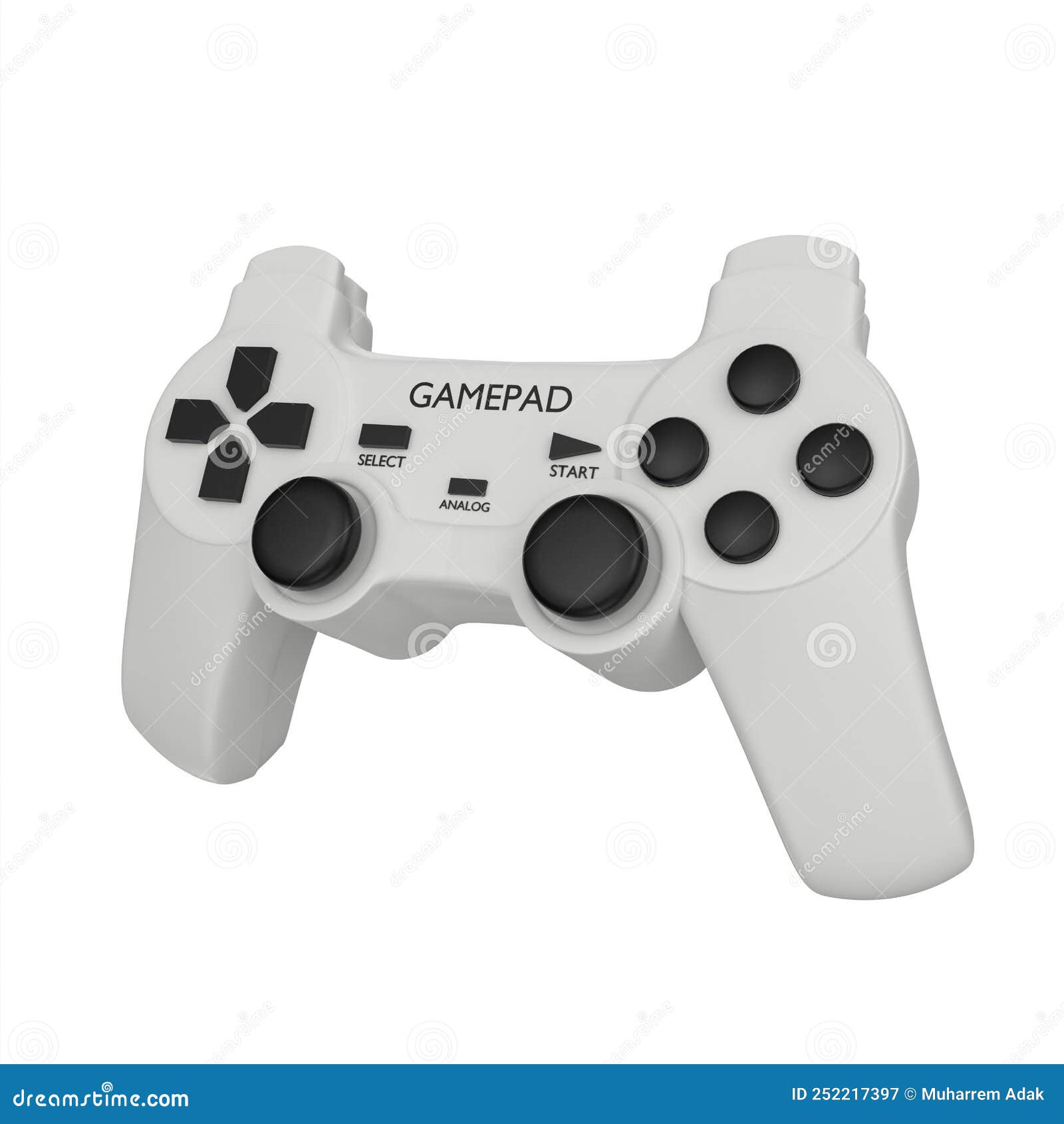 Gamepad Controller Isloated on Background Graphic Design Stock ...