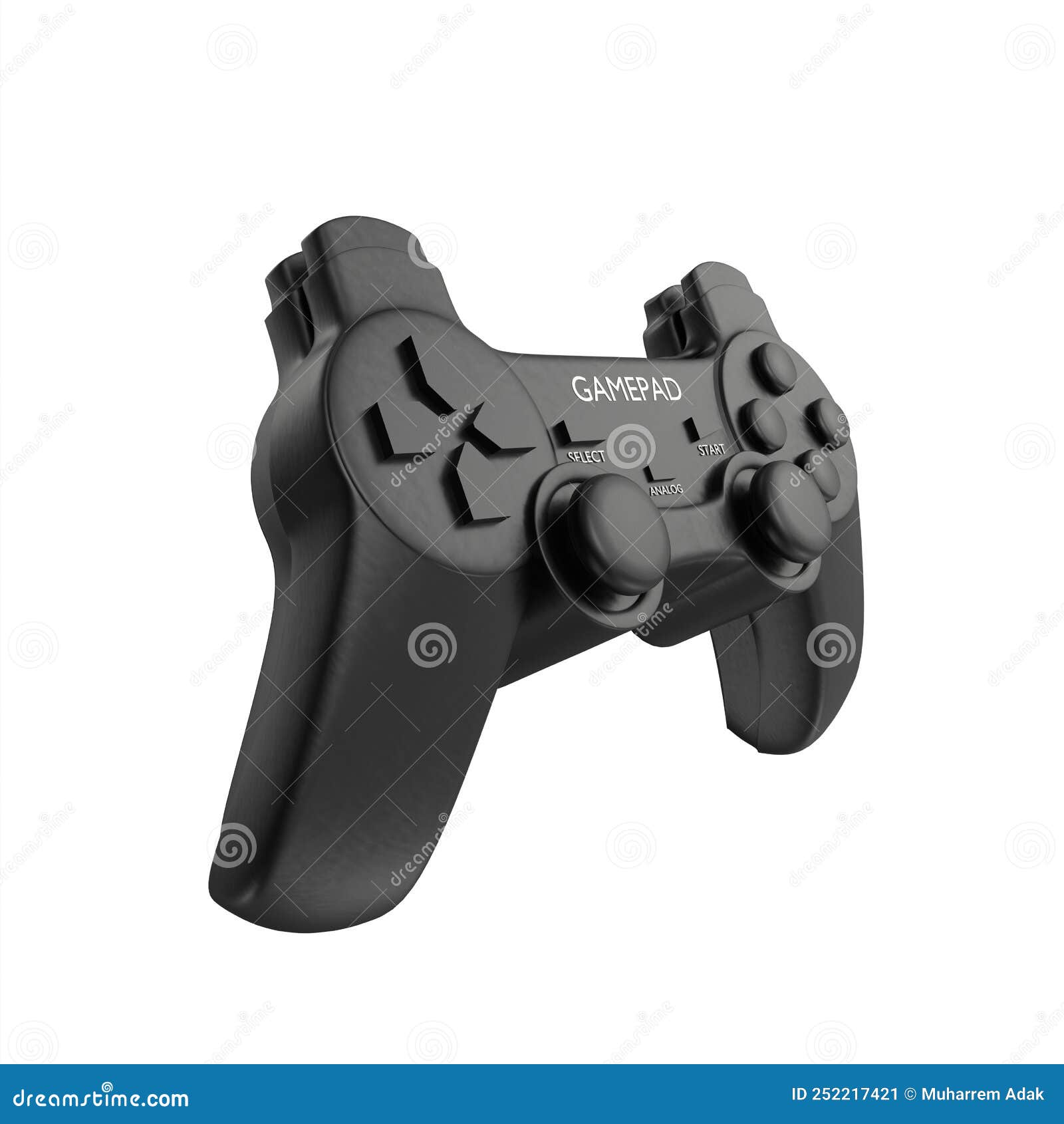Gamepad Controller Isloated on Background Graphic Design Stock ...