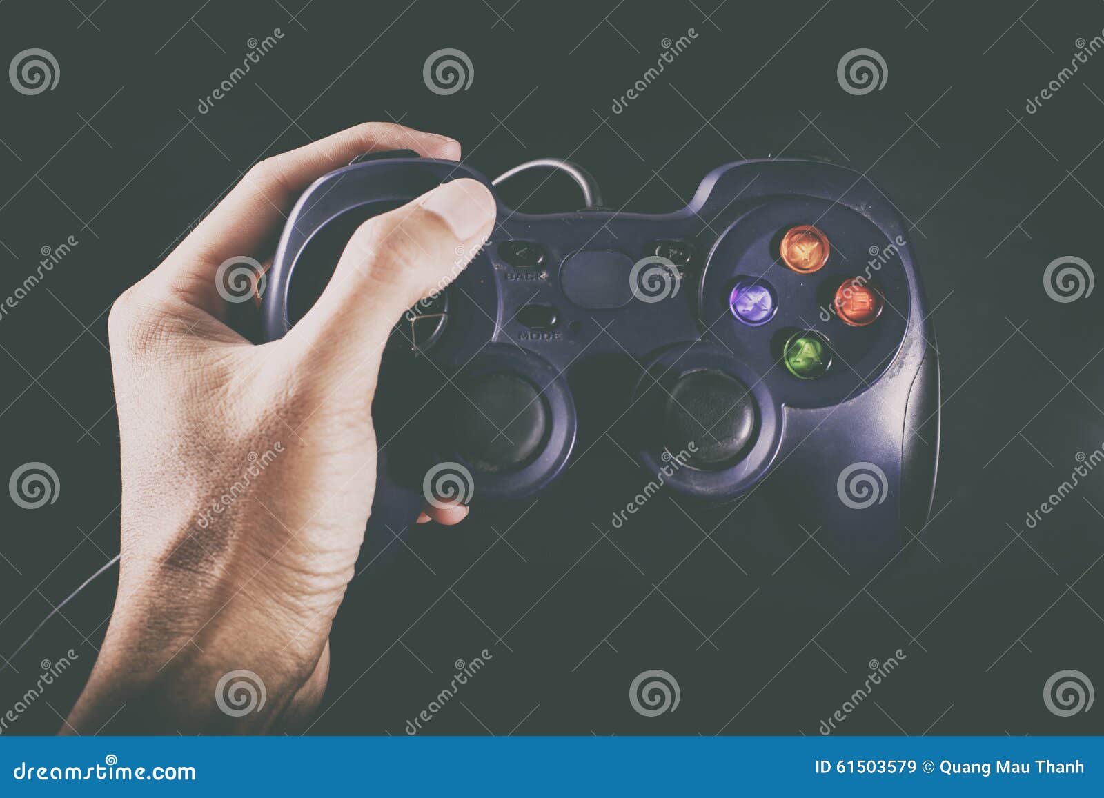Gamepad for gamer stock image. Image of stylish, pork - 61503579