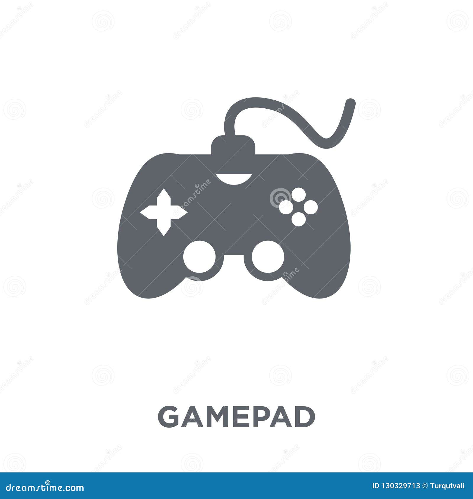 Gamepad Icon from Arcade Collection. Stock Vector - Illustration of ...