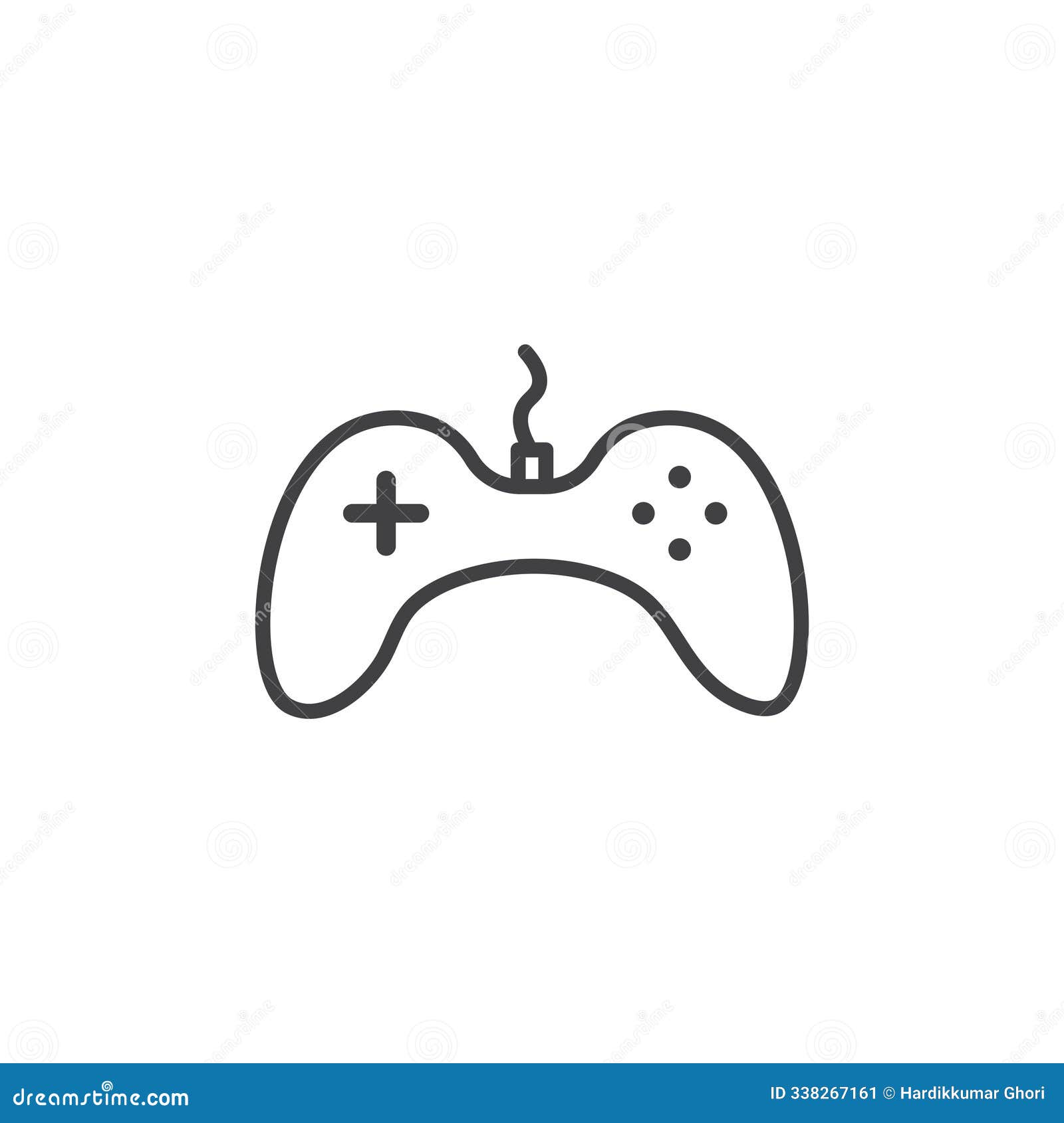 Gamepad Icon Set. Video Game Controller Vector Symbol Stock Vector ...