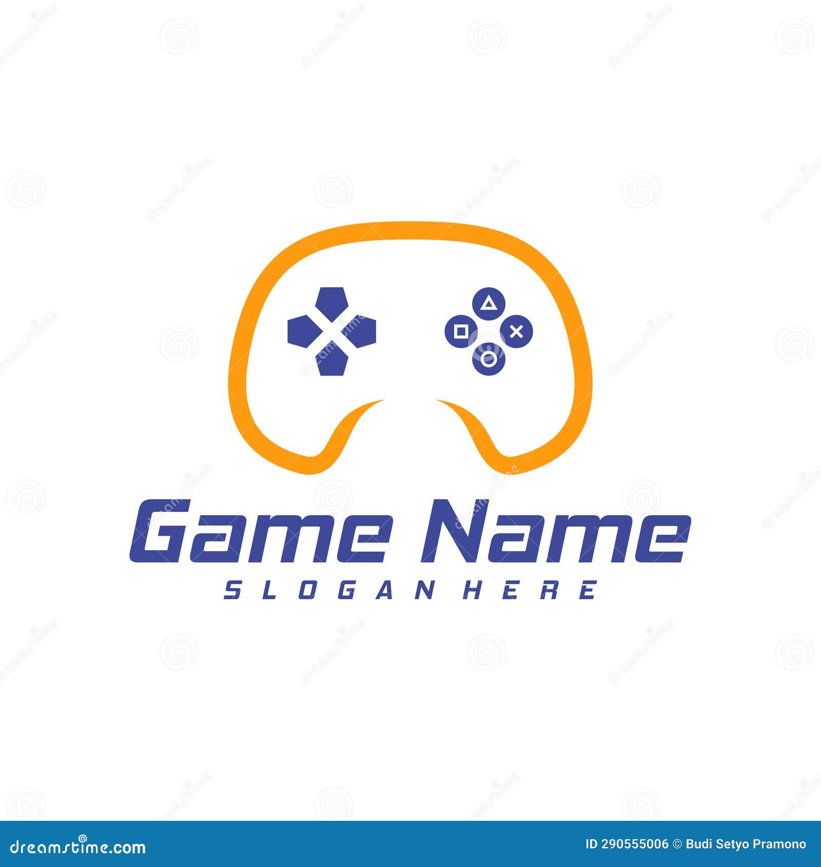 Gamepad Logo Design Vector. Creative Joystick Logo Design Template ...