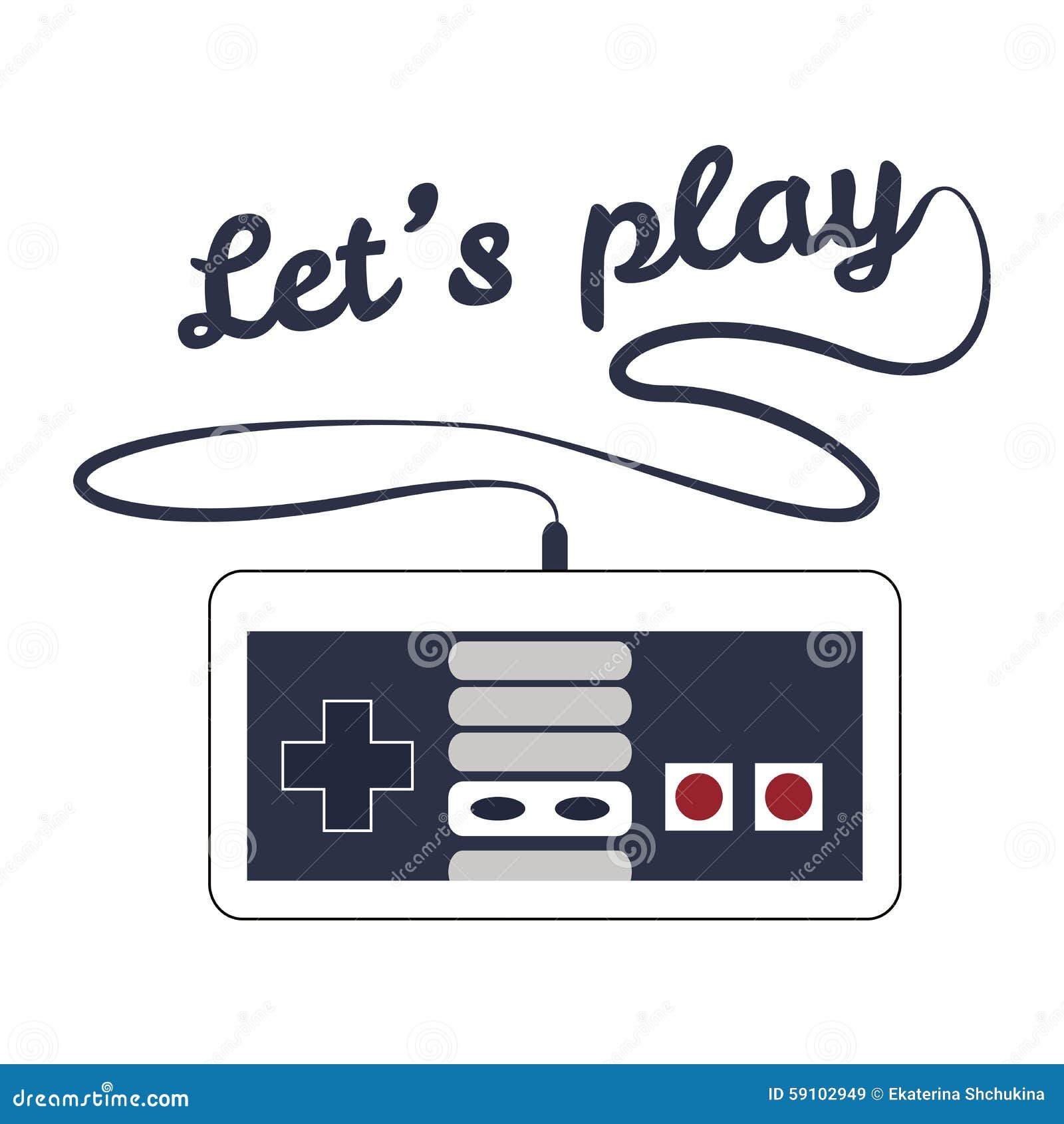 Gamepad logo stock vector. Illustration of nintendo, videogame - 59102949