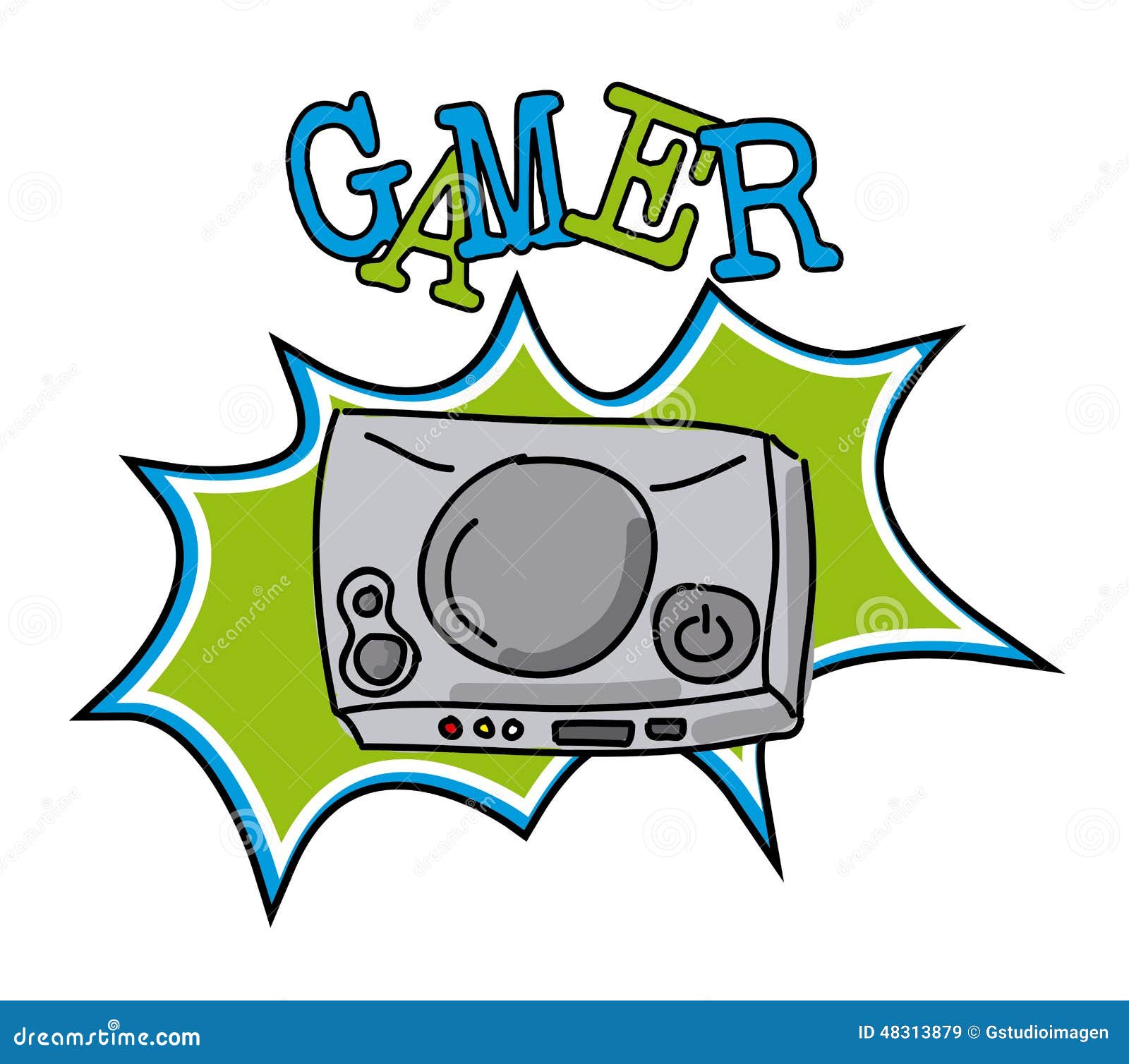 Gamer Icon Vector From Urban Tribes Collection. Thin Line Gamer Outline ...