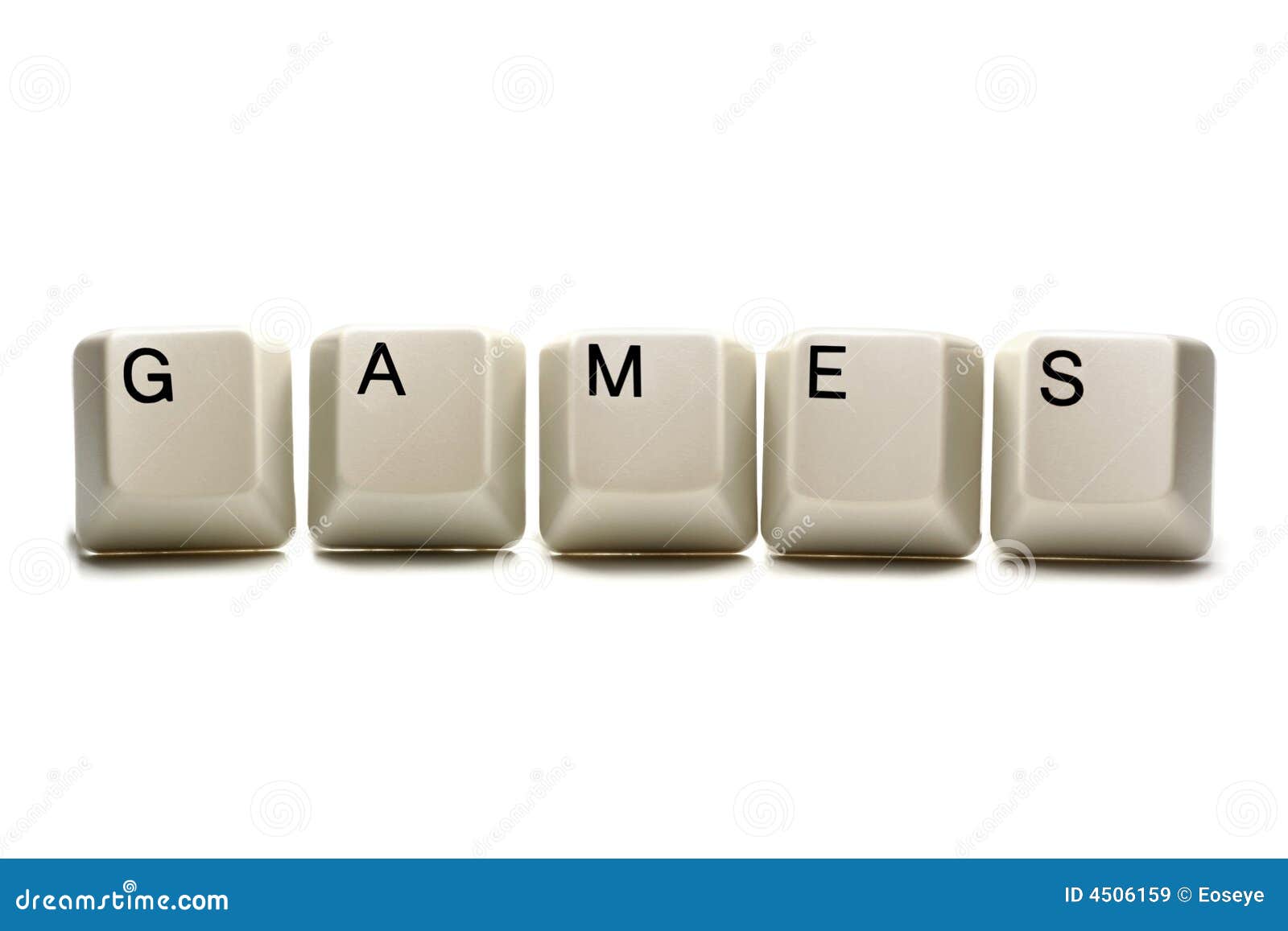 Games - computer keys stock image. Image of macro, html - 4506159