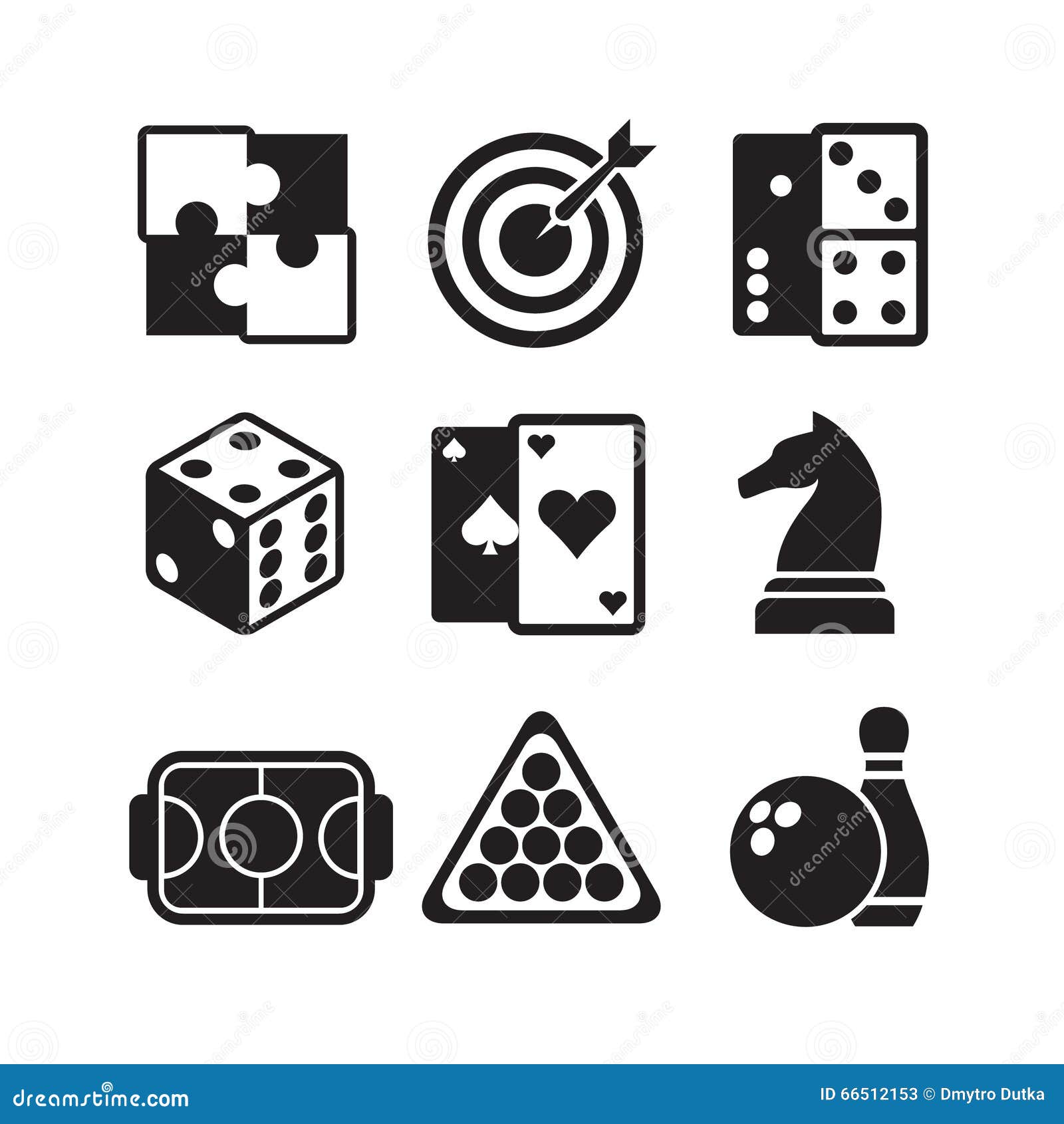 Games icons set stock vector. Illustration of player - 66512153