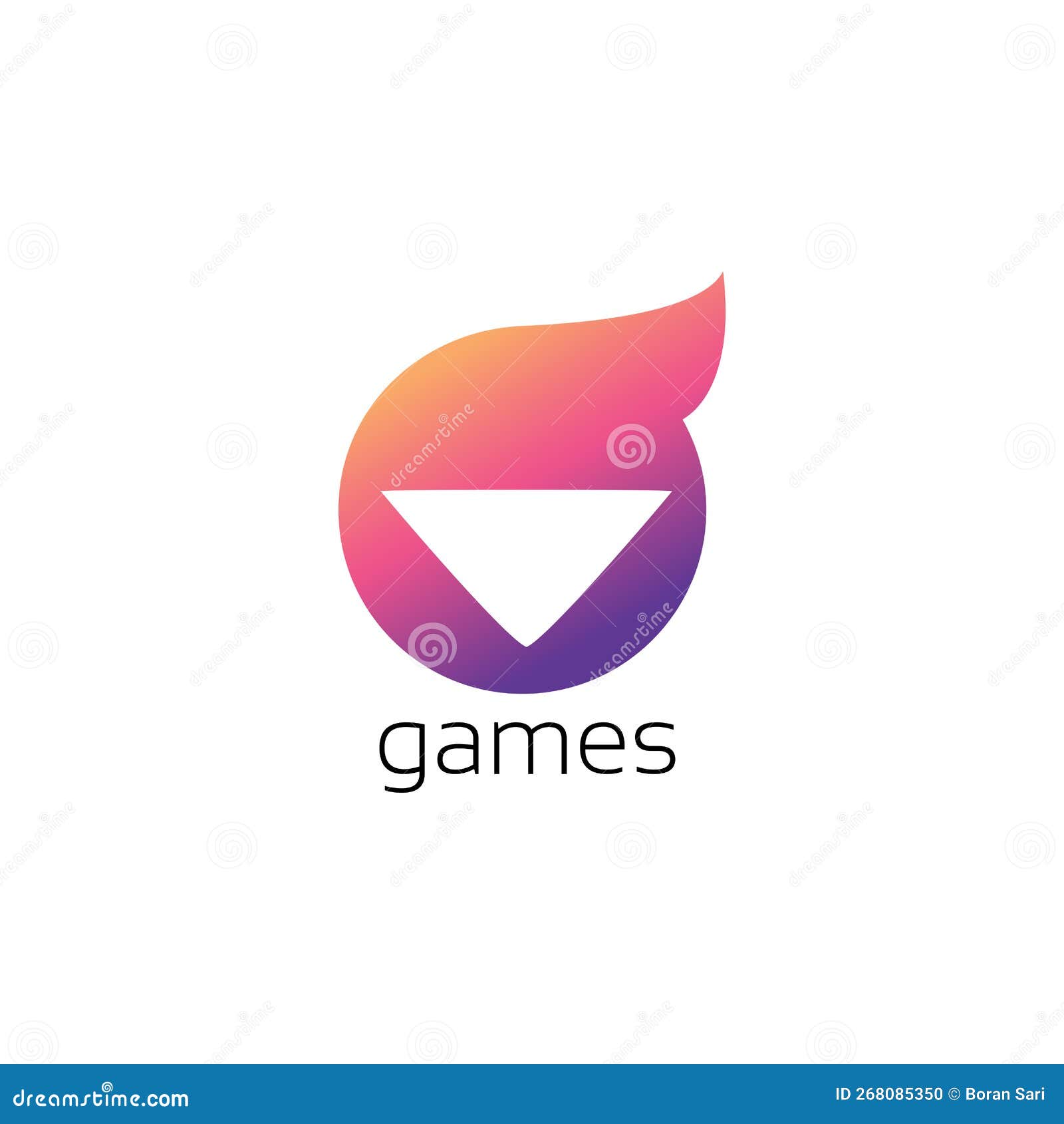 Games Logo Brand, Symbol, Design, Graphic, Minimalist.logo Stock Vector ...