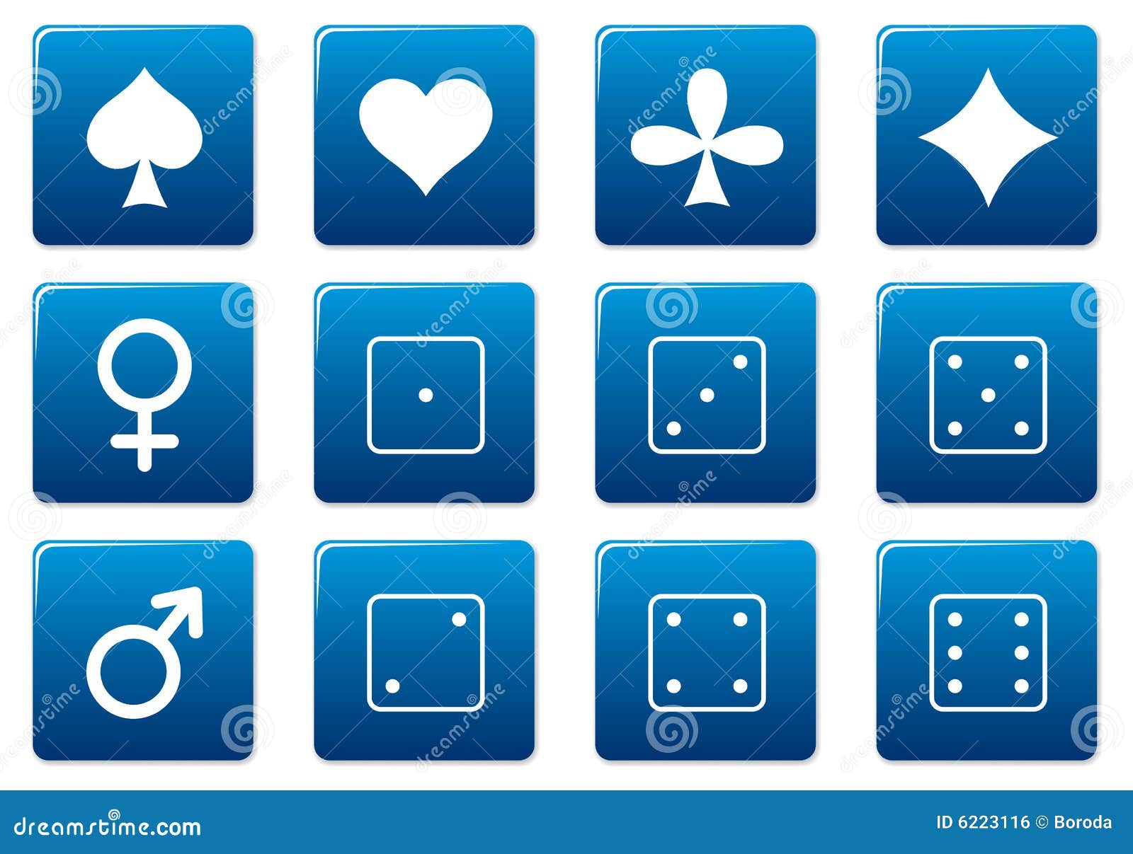 Games square icons set. stock vector. Illustration of square - 6223116